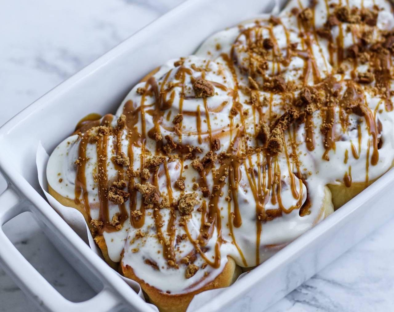 สูตร Biscoff Cookie Butter Scrolls 🍪🍫 พร้อมวิธีทำโดย senseoffood