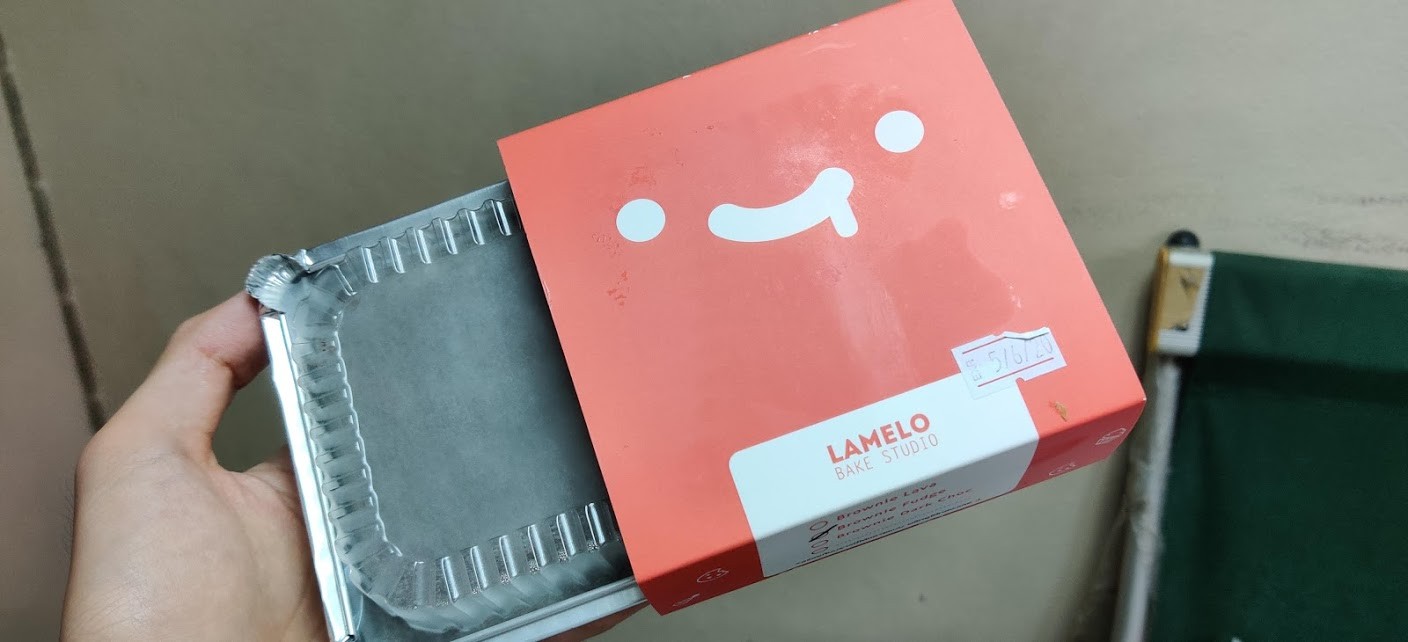 รีวิว Lamelo Bake Studio - บราวนี่เนื้อแน่น