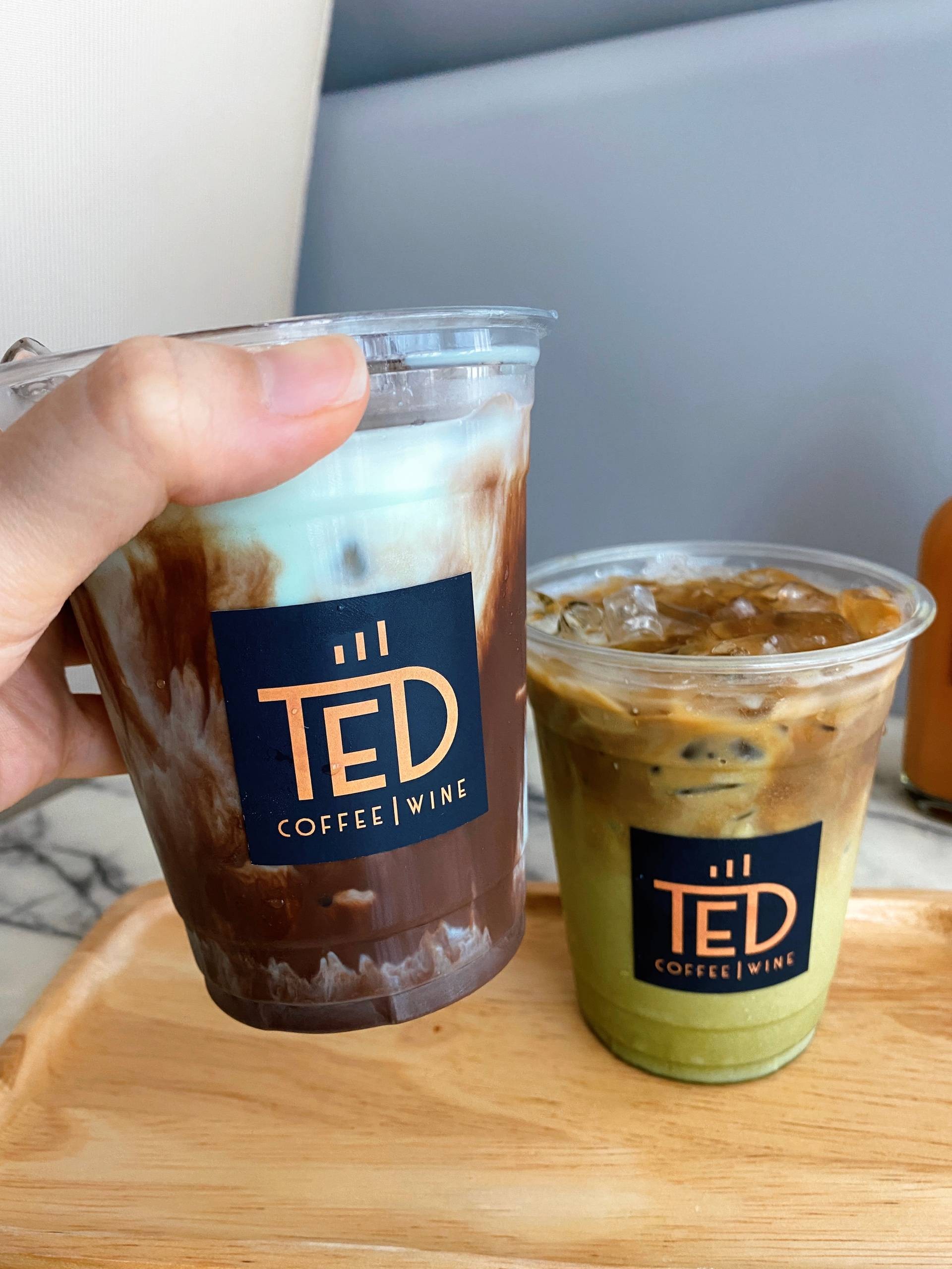 รีวิว TED COFFEE | WINE พระรามเก้า49 - Choco Mint สดชื่นนนน
