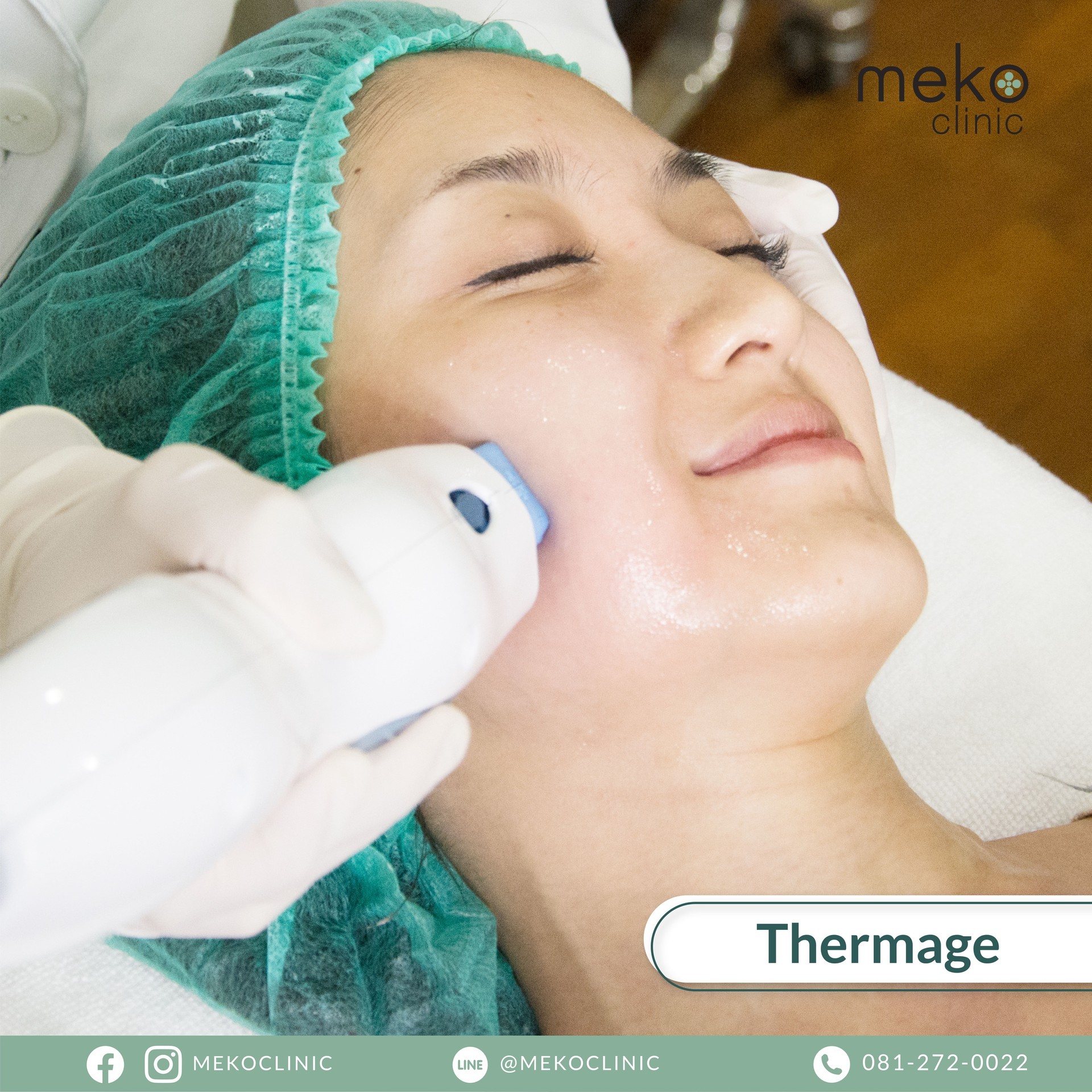 ดีลส่วนลดพิเศษร้าน Meko Clinic (เมโกะ คลินิก) Thermage CPT 1200 Shots + Gentle Lift 2 ครั้ง ราคา ...