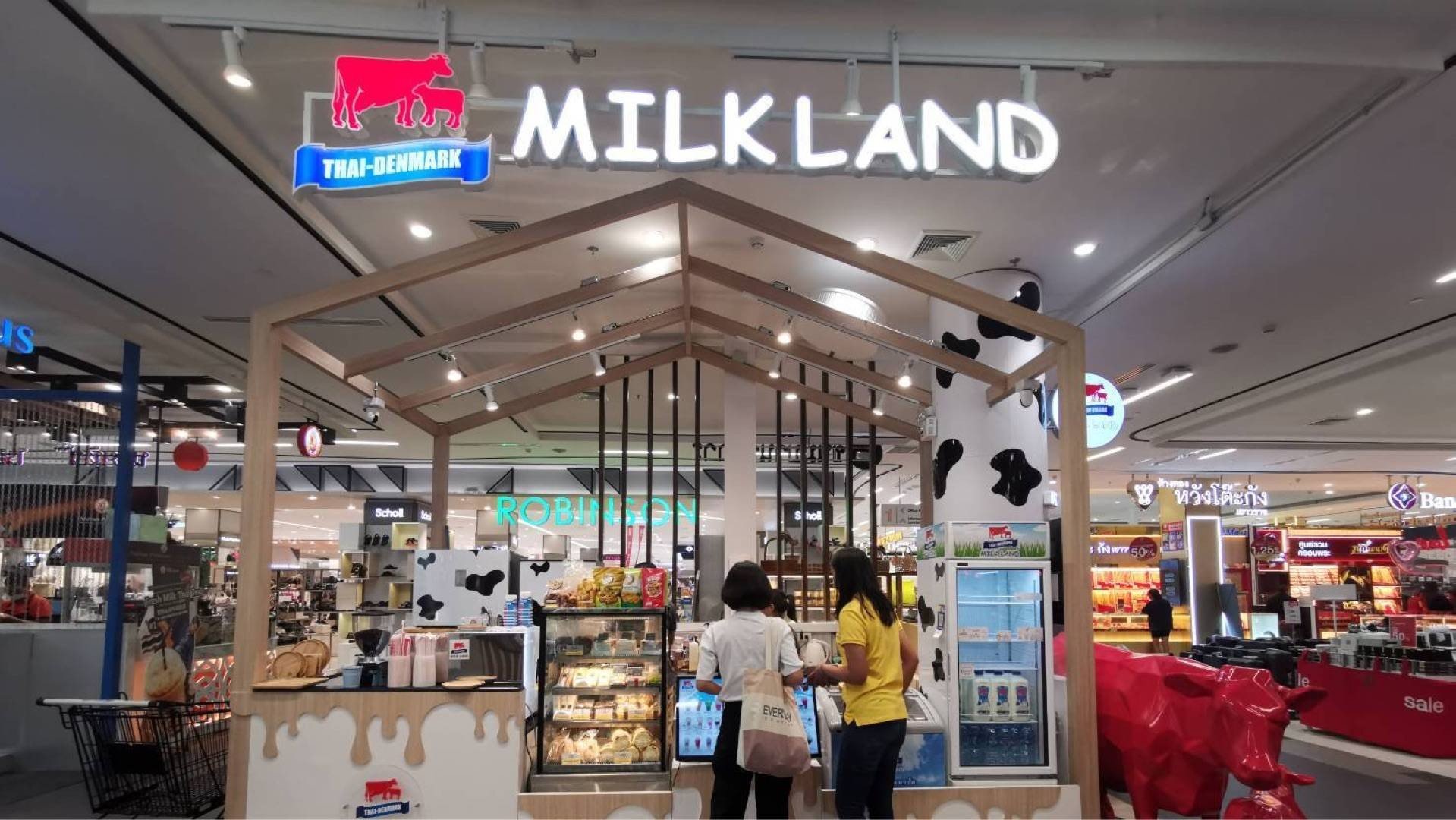 ร้าน Thai - Denmark MILK LAND โรบินสัน ไลฟ์สไตล์ ลาดกระบัง | รีวิว ...