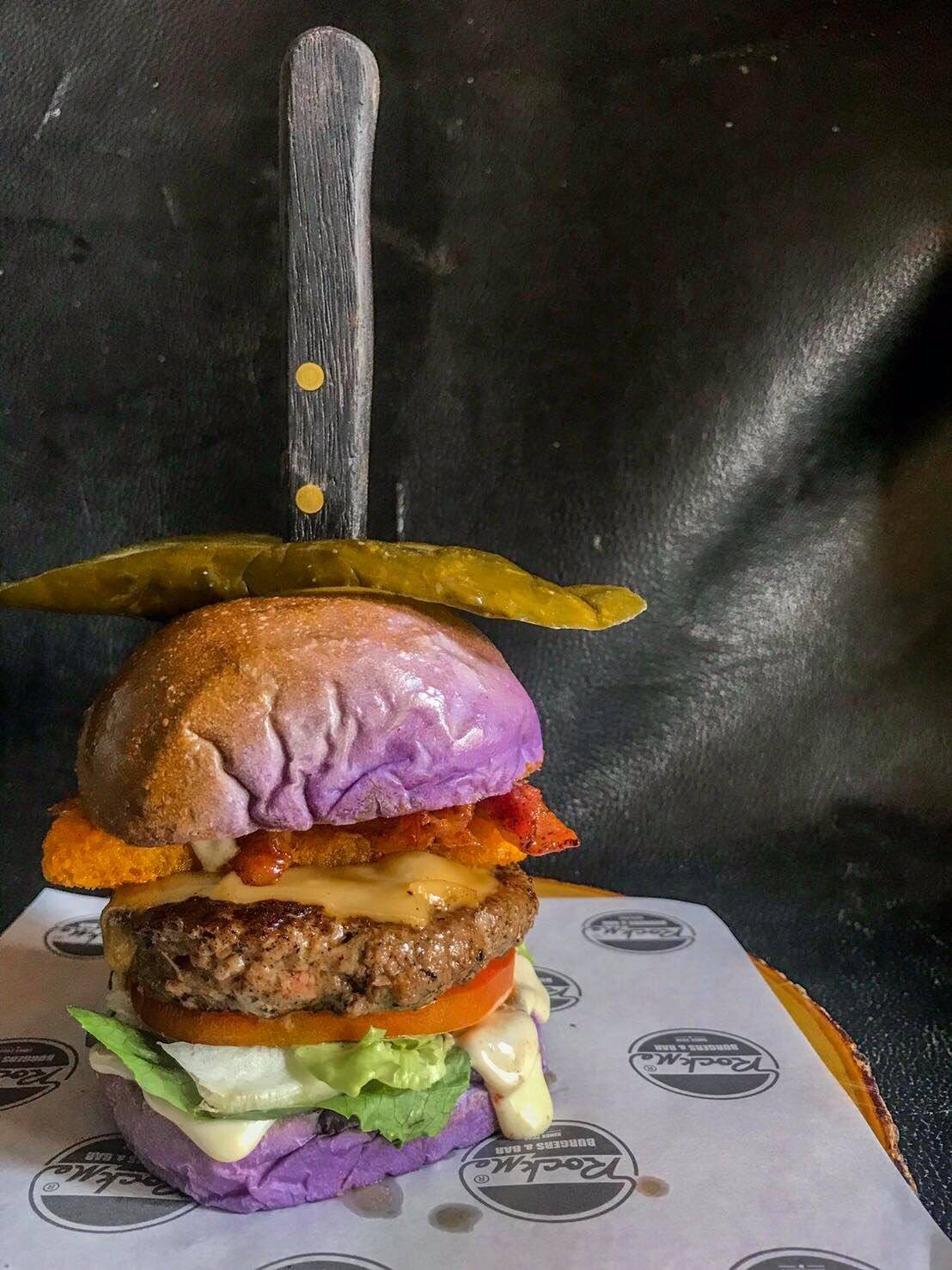 Purple Rain ร้าน Rock Me Burger & Bar นิมมานเหมินท์ - Wongnai