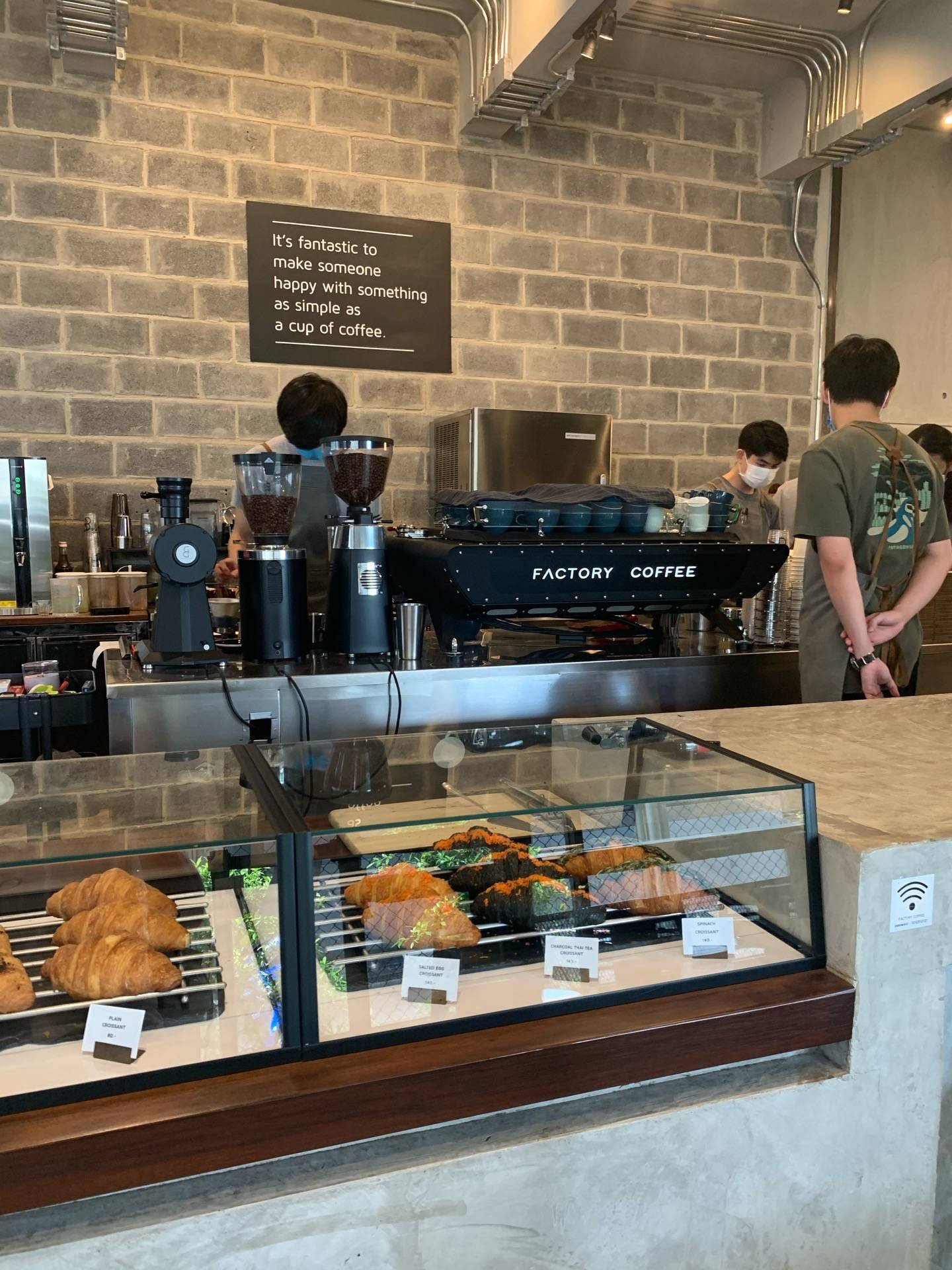 รีวิว Factory Coffee พญาไท - nice taste