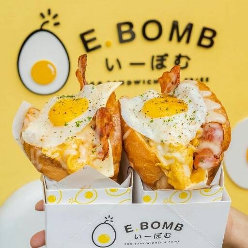 [รีวิว] ร้าน E.Bomb Sandwich Siam Square Block I | เมนูแนะนำ รูปภาพ ราคา