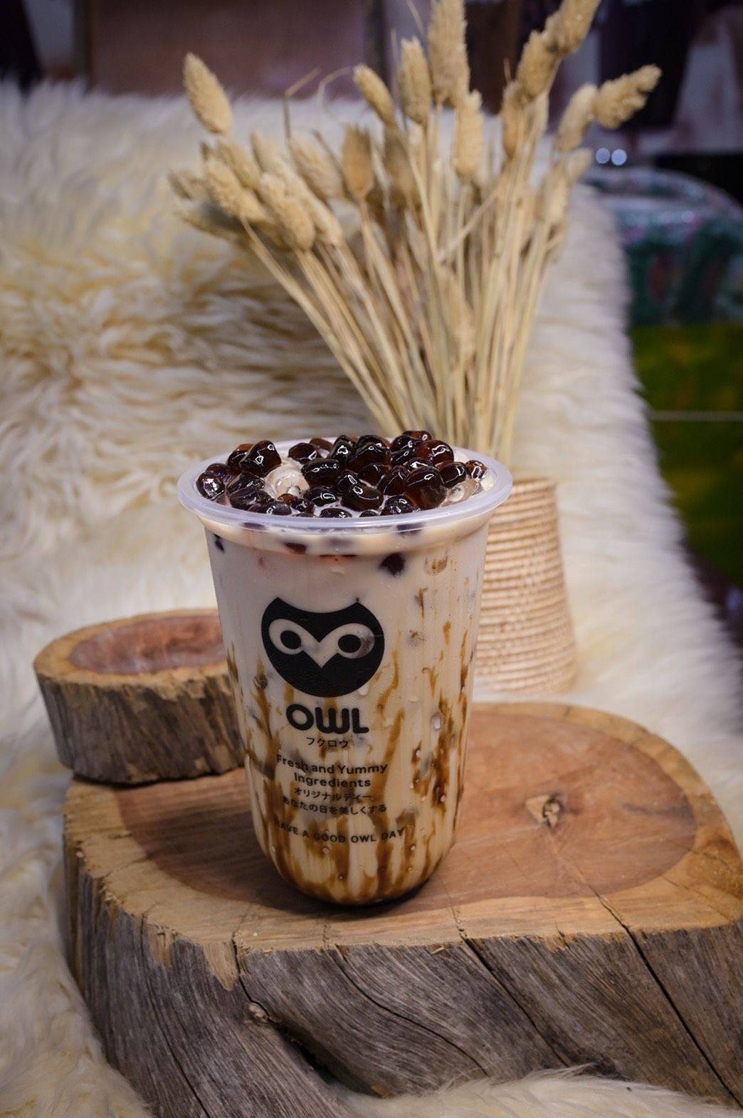 รีวิว owl cha ปตท.โคกกรวด - เครื่องดื่มรสชาติดีคับ
