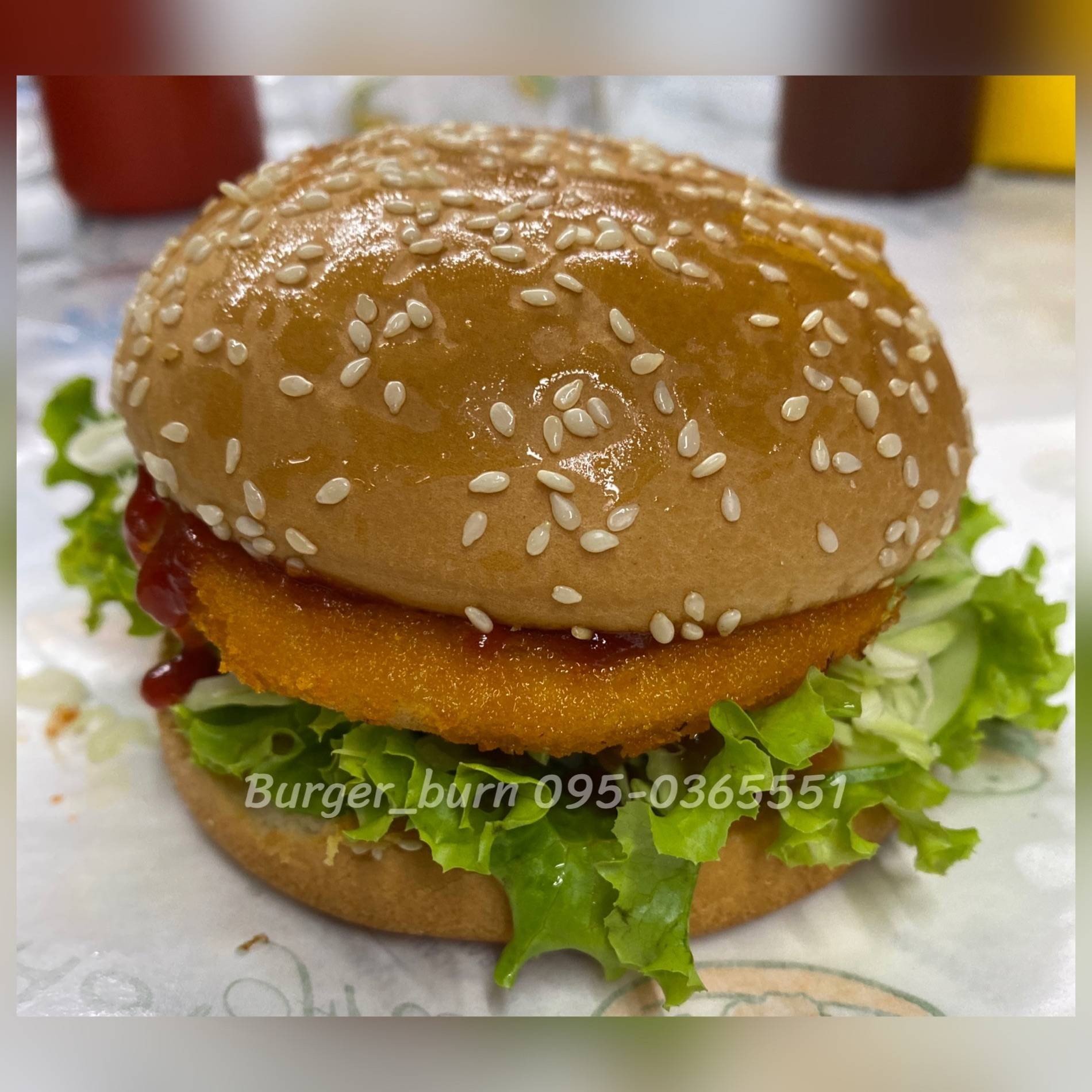 รีวิว Burger Burn @ม.กรุงเทพ ม.กรุงเทพ - ผิดคาด