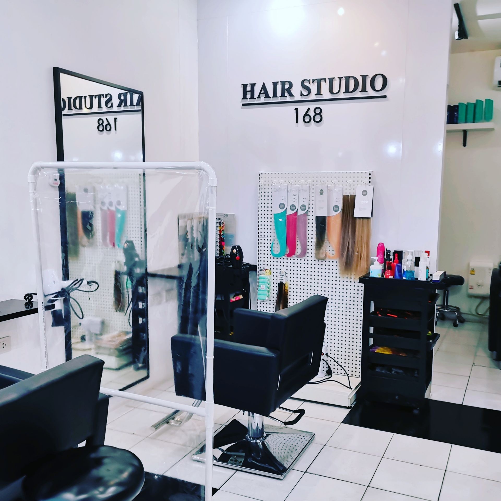 รีวิว HAIR Studio 168 - สะอาด ปลอดภัย มีฉากกันอย่างดี บริการประทับใจ