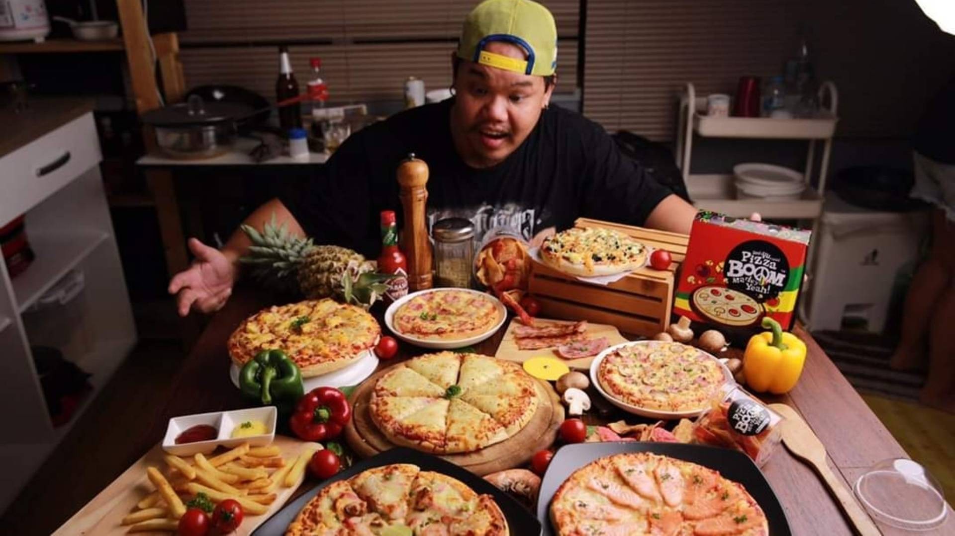 PIZZA BOOM ดอนเมือง ตลาดนัดโกสุมรวมใจ D11-D12 - สั่งอาหารเดลิเวอรี ...