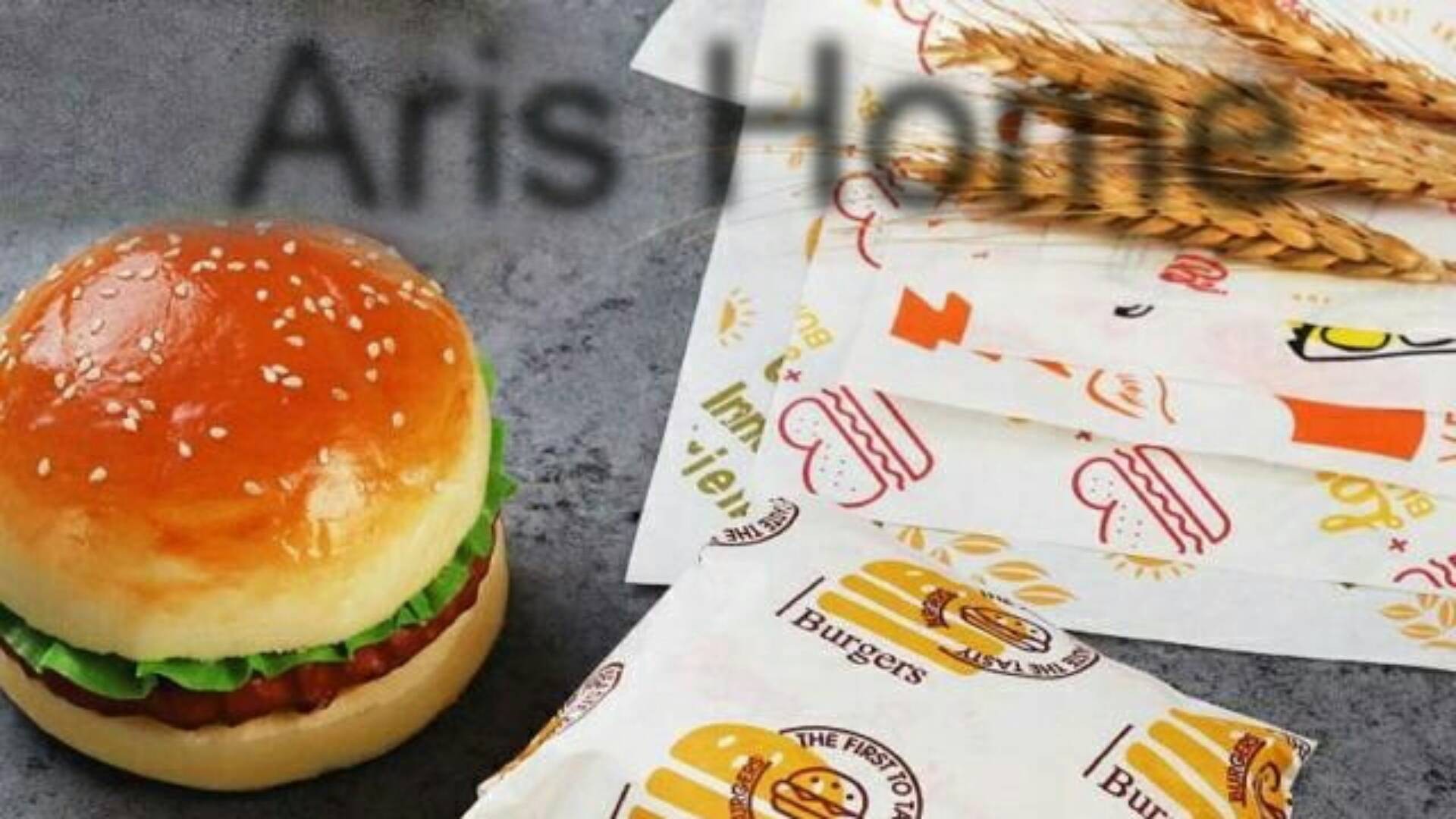 ร้านอาหารฮาลาล Aris Home เบอร์เกอร์เนื้อโคขุน ,เคบับเนื้อ -ไก่ - สั่ง ...