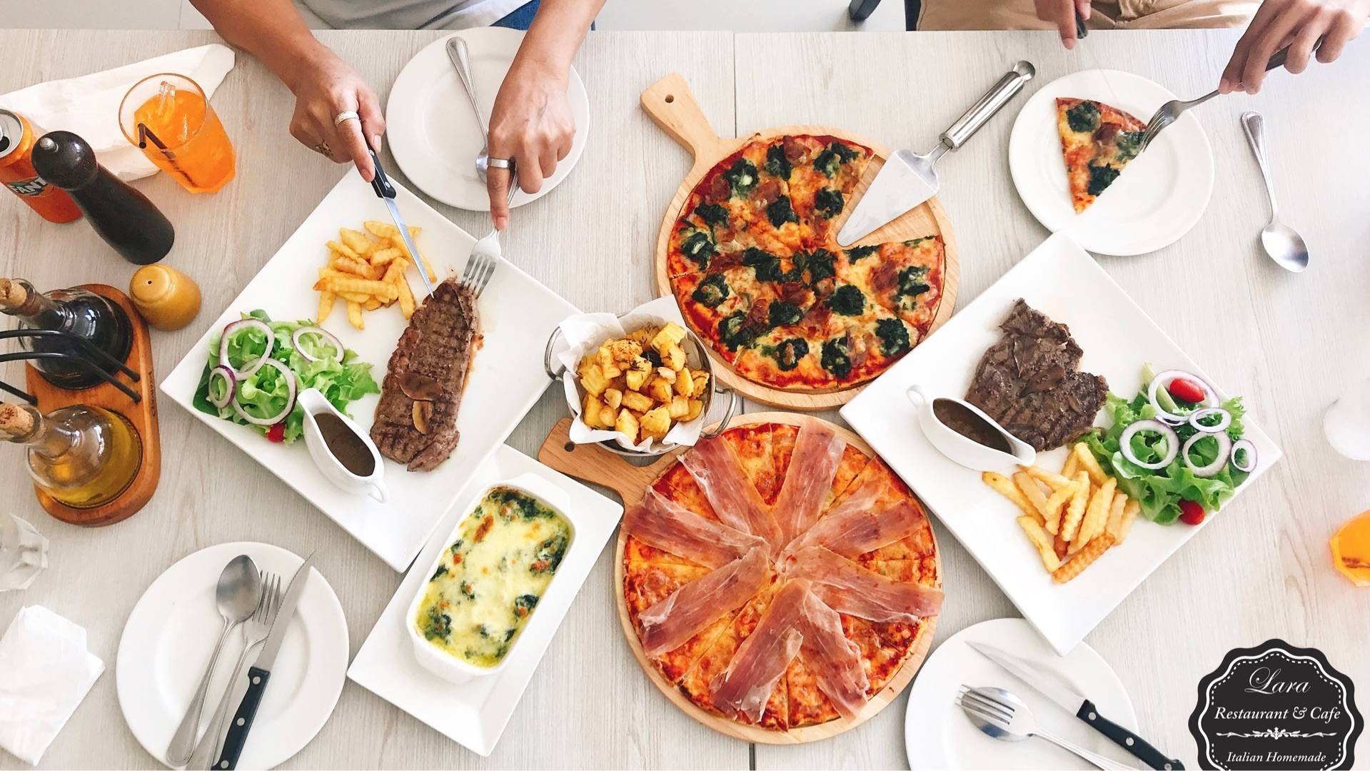 ร้าน Lara Italian Restaurant & Cafe ชลบุรี นารถมนตเสวี 1 | รีวิว ...