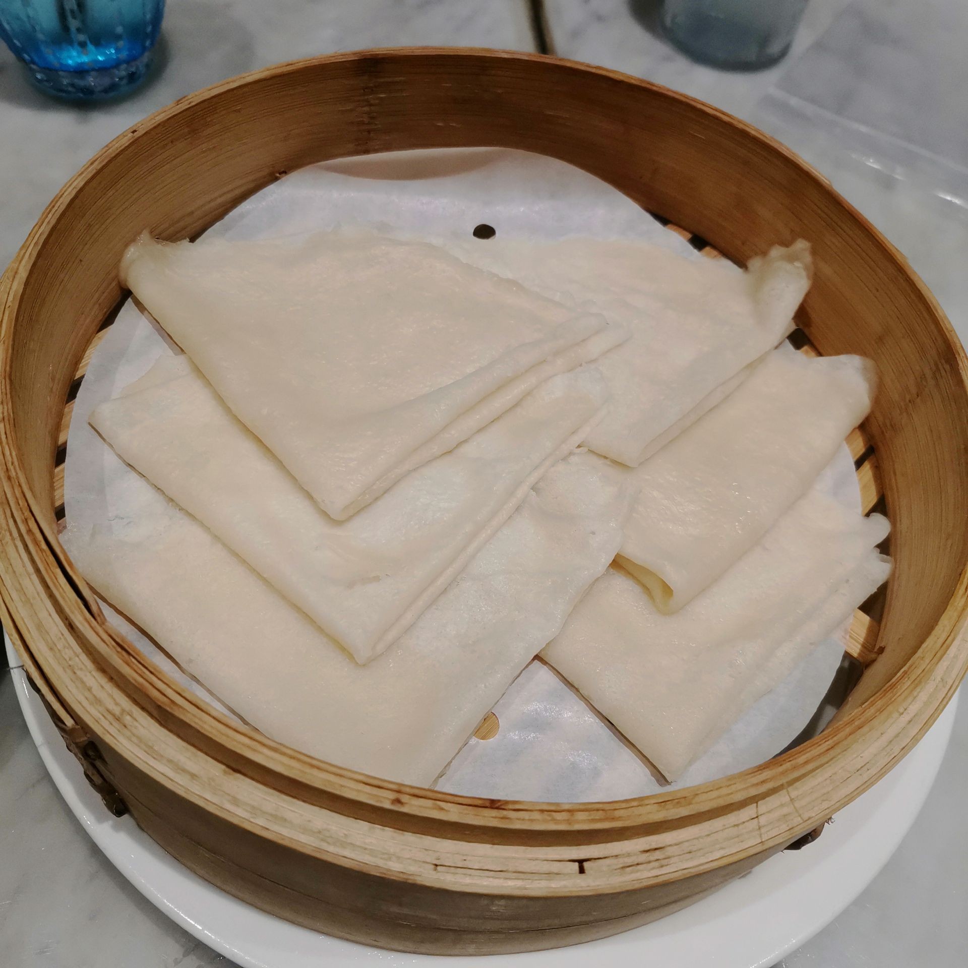 แป้ง สำหรับเนื้อผัดต้นกระเทียม ร้าน Wang Jia Sha สยามพารากอน