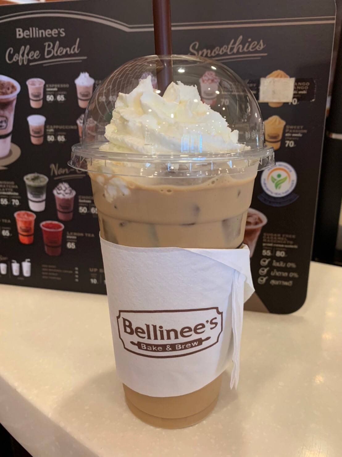 รีวิว Bellinee's Bake & Brew คู้บอน - กาแฟหอม เบเกอรี่อร่อย!
