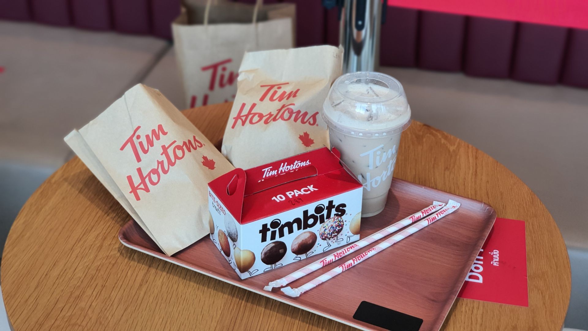รีวิว Tim Hortons สามย่าน มิตรทาวน์ - O Canada Oh! Tim Horton 🇨🇦