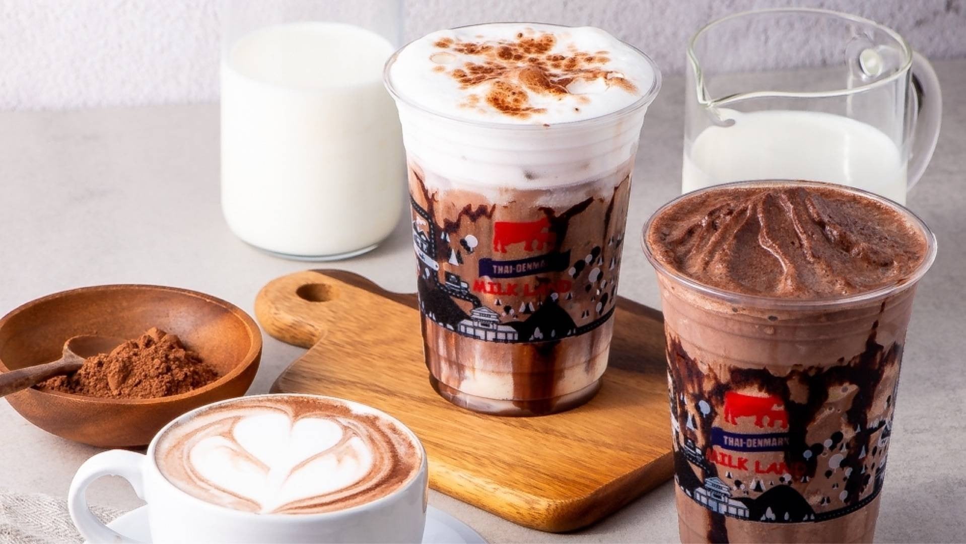 [รีวิว] ร้าน Thai Denmark MILK LAND ม.เกษตร ฯ - บางเขน | เมนูแนะนำ รูป ...
