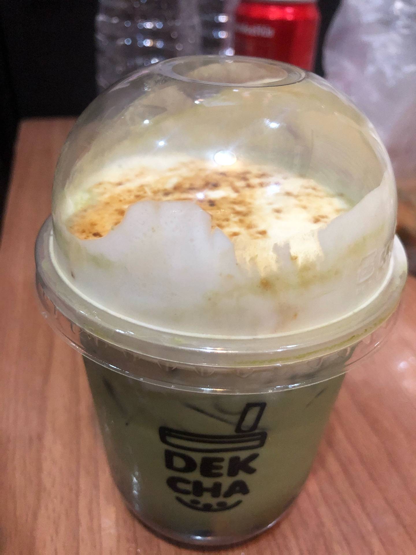 รีวิว Dek-Cha ชานมไข่มุก สาขาบางใหญ่ พระปิ่น3 บางใหญ่ พระปิ่น3 - ไม่มีหลอดค่ะ ที่บ้านมีแต่หลอด ...