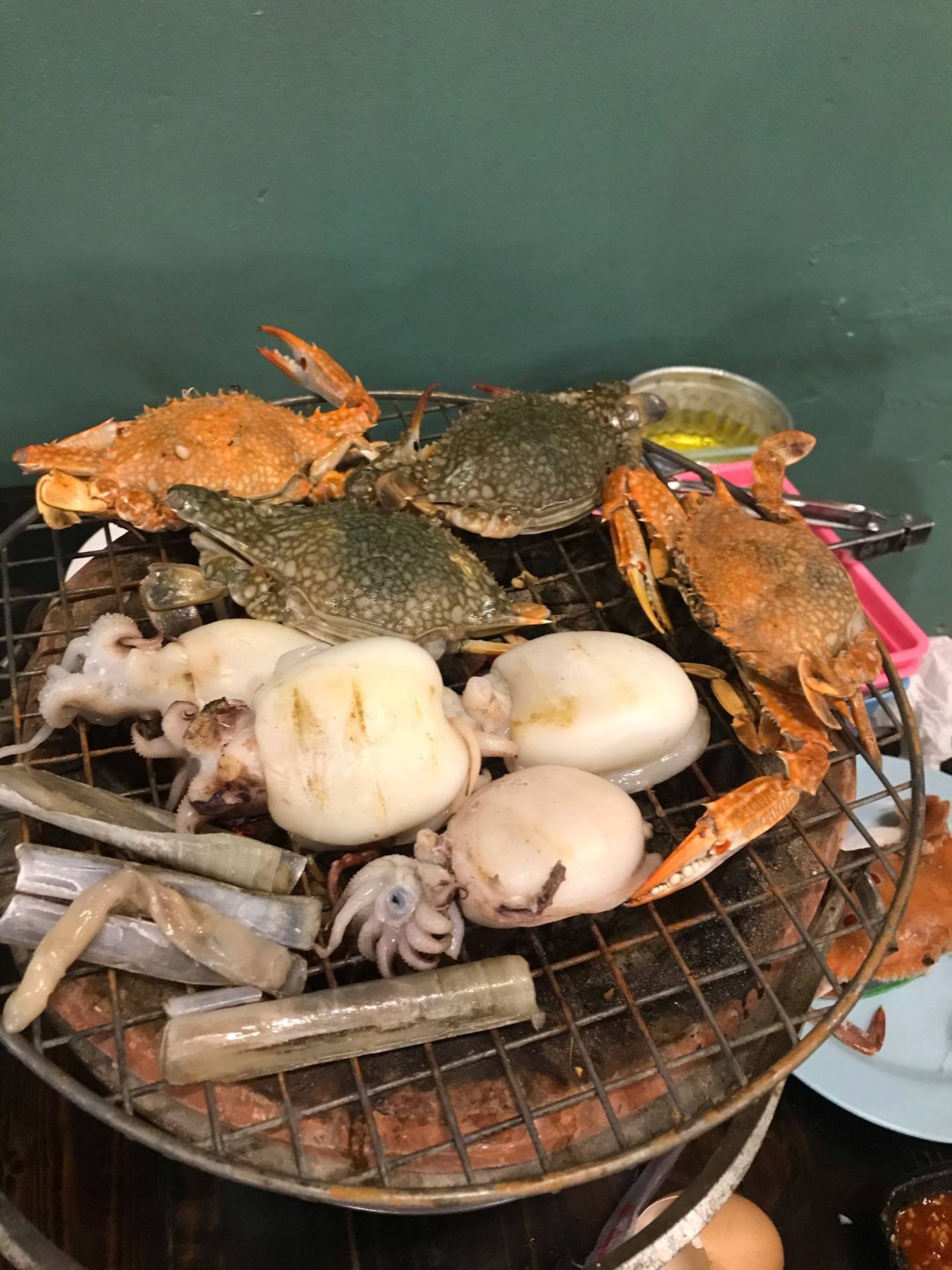 รีวิว The farm buffet อุดมสุข45 - อาหารอร่อยมากครับ กุ้ง หมึก ปู ตัว ...