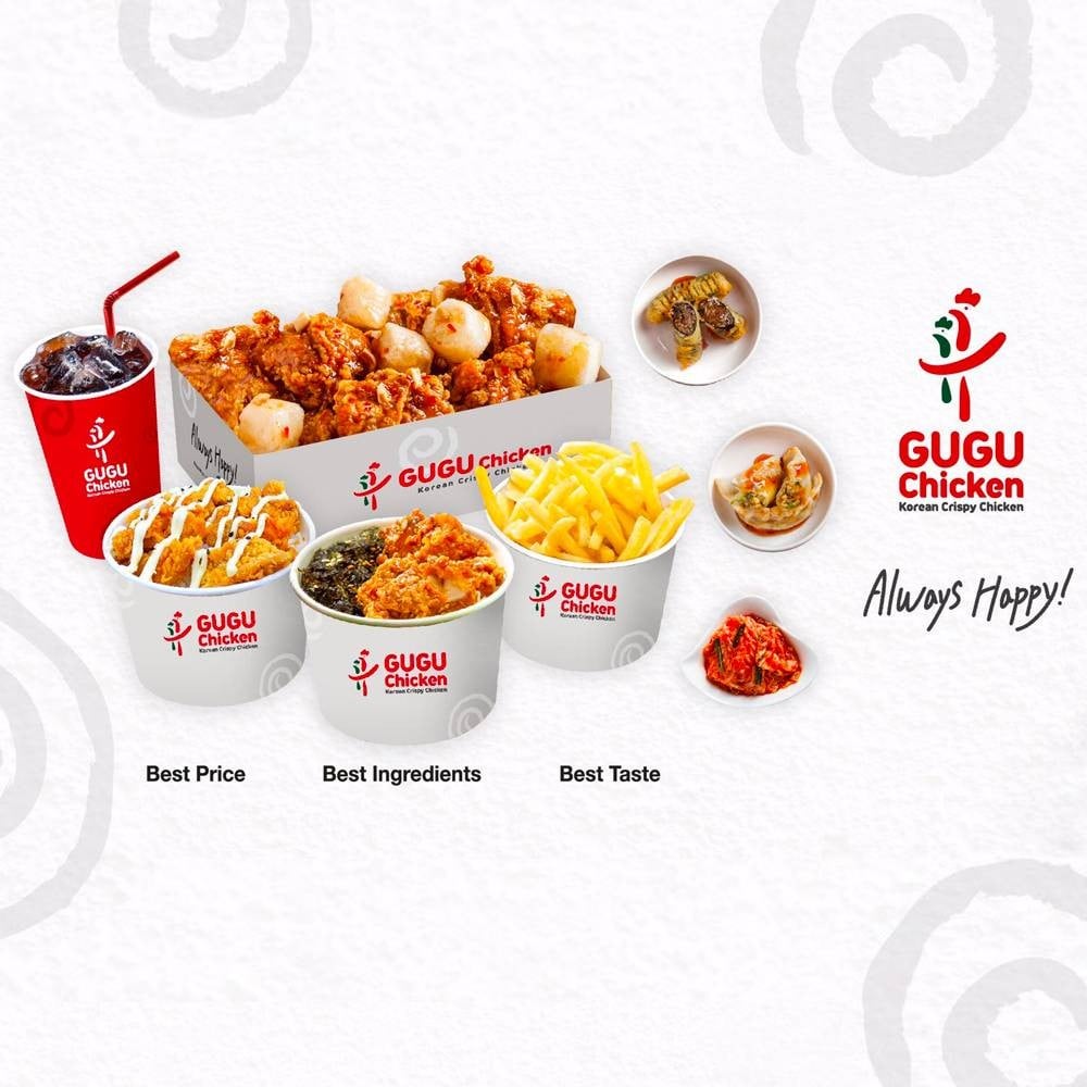 รีวิว GuGu Chicken Korean Crispy Chicken พัฒนาการ 37 - อร่อยครับ ต้องลอง หวานๆเผ็ดๆ สั่งให้มาส่ง ...