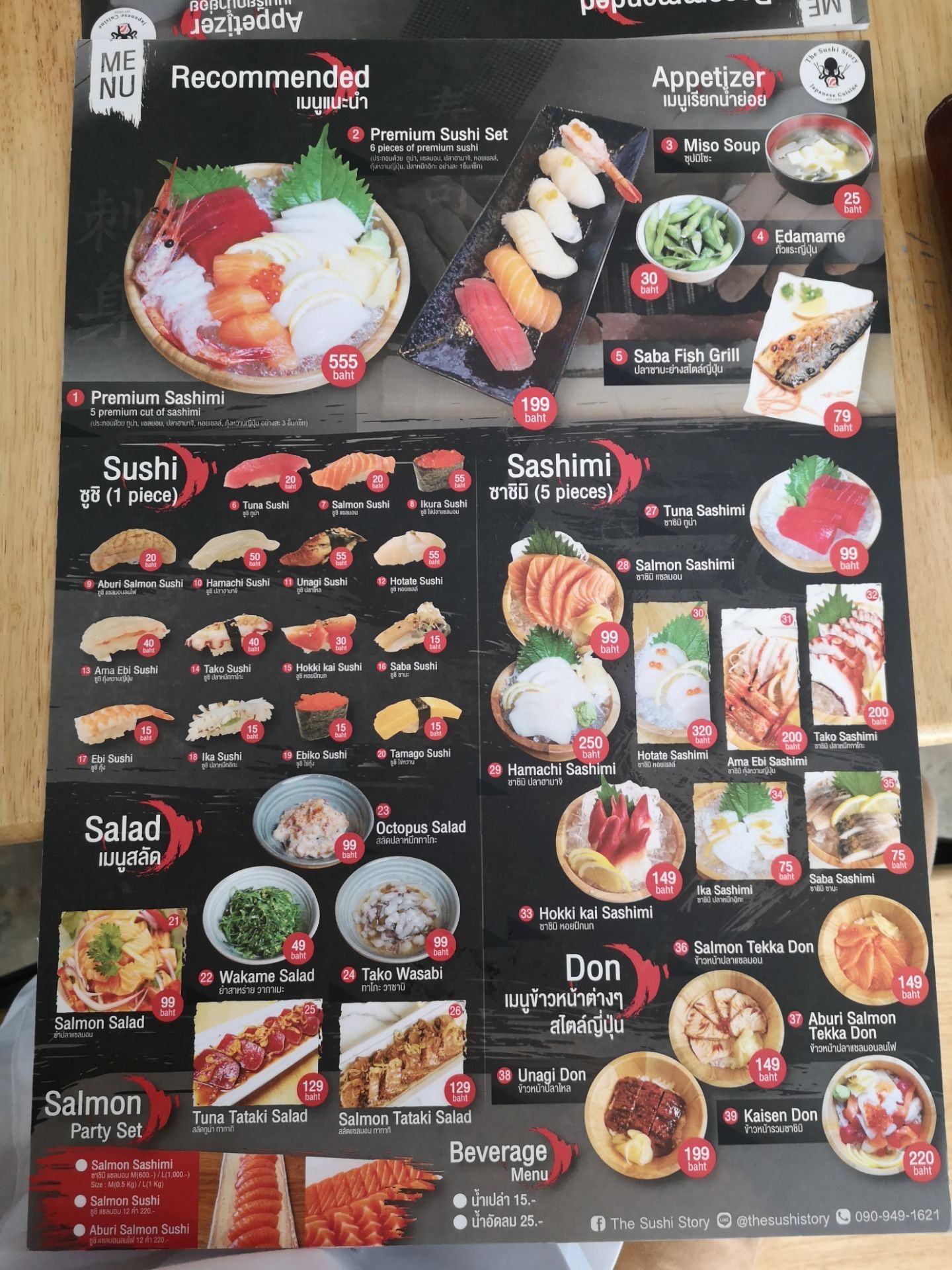 ร้าน The Sushi Story | รีวิวร้านอาหาร