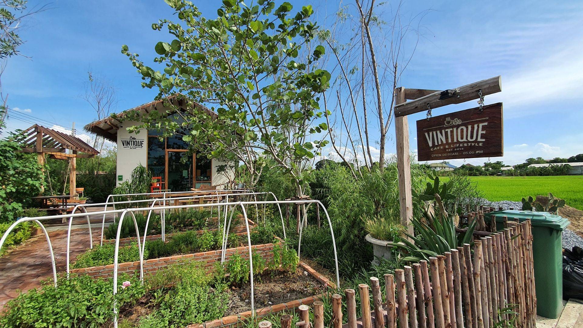 รีวิว Vintique Cafe & Lifestyle - ร้านสวย บรรยากาศดี แต่เครื่องดื่ม ...