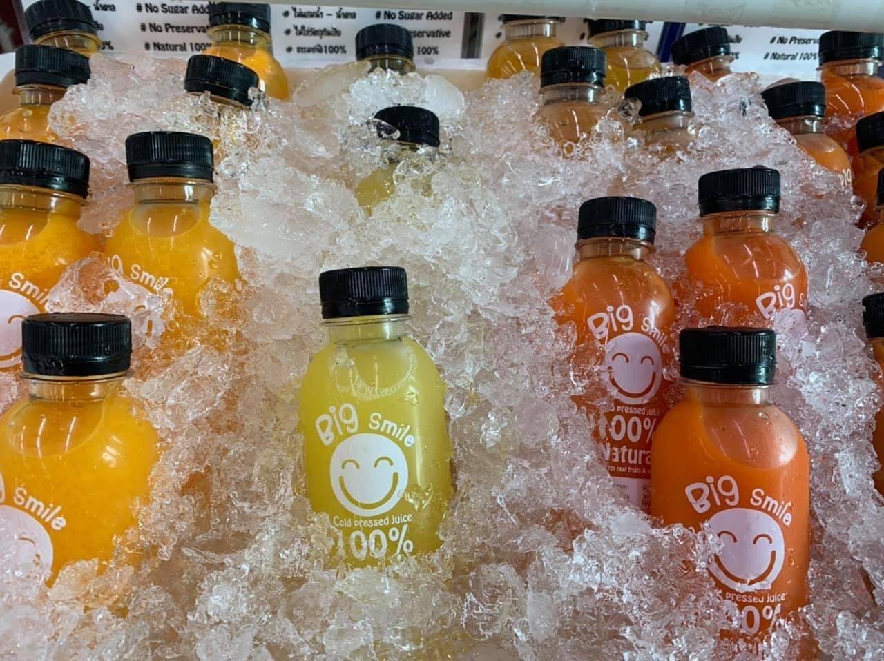 Big Smile Juice น้ำผักผลไม้ สกัดเย็น Tesco Lotus Extra พระราม4 - สั่ง ...