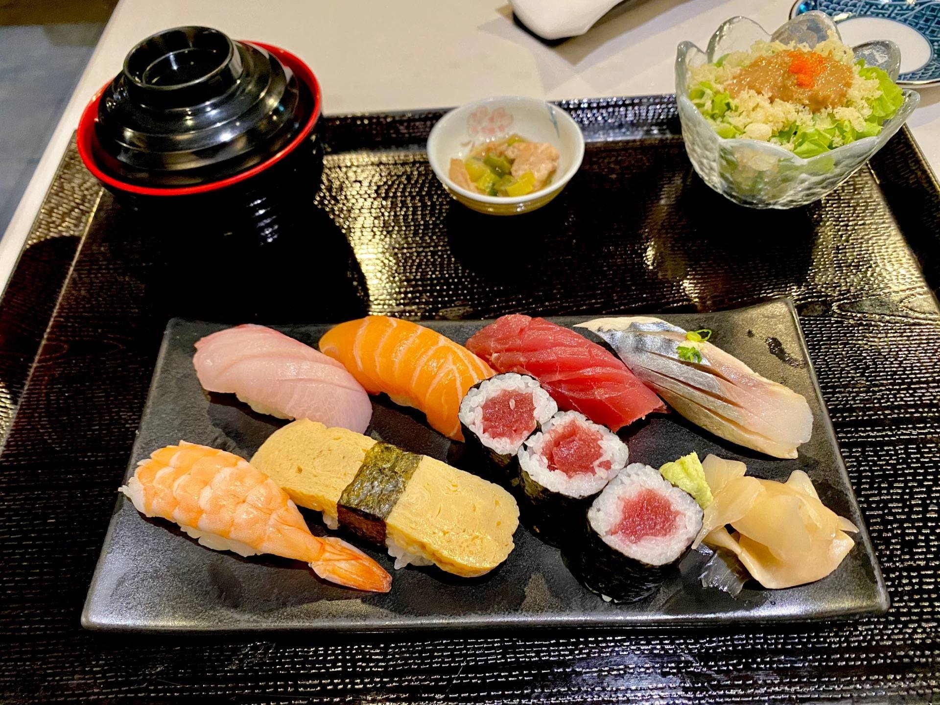 รีวิว Shinsei Sushi Ari - [อารีย์] เซตอาหารเที่ยงดีงามสุด!