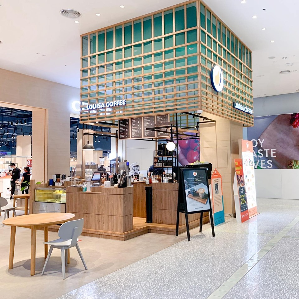 รีวิว Louisa Coffee Central World - ♡🧁Louisa coffee central world .*🌷