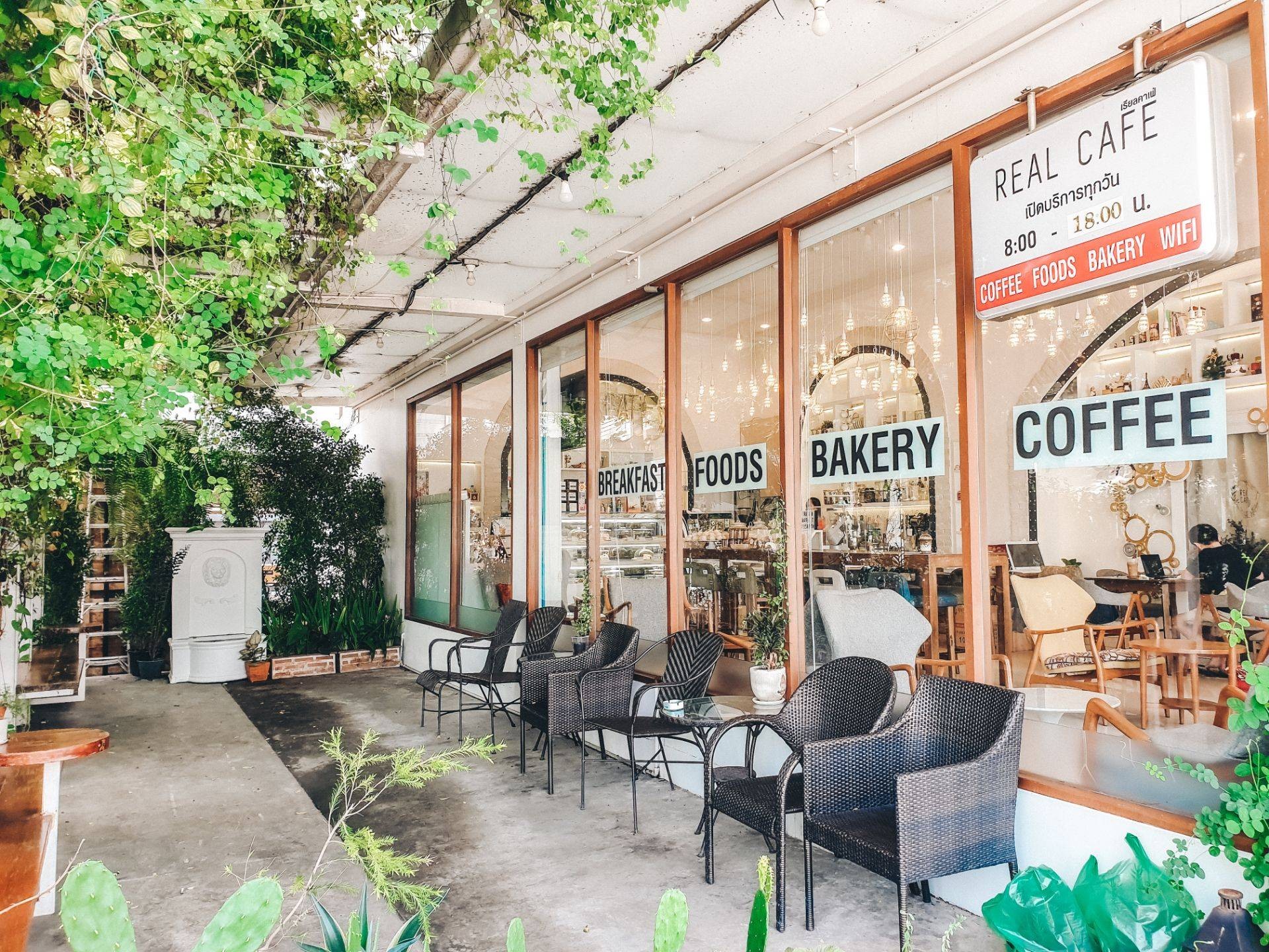 รีวิว Real Cafe - คาเฟ่สุดชิวย่านราชพฤกษ์ Real Cafe เป็นร้านกาแฟที่มี ...