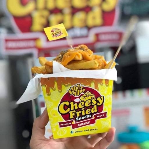 [รีวิว] ร้าน Cheesy Fried Snacks (ชีสซี่ฟรายสแน็ค) ลานปูน เทคโนพระจอม ...