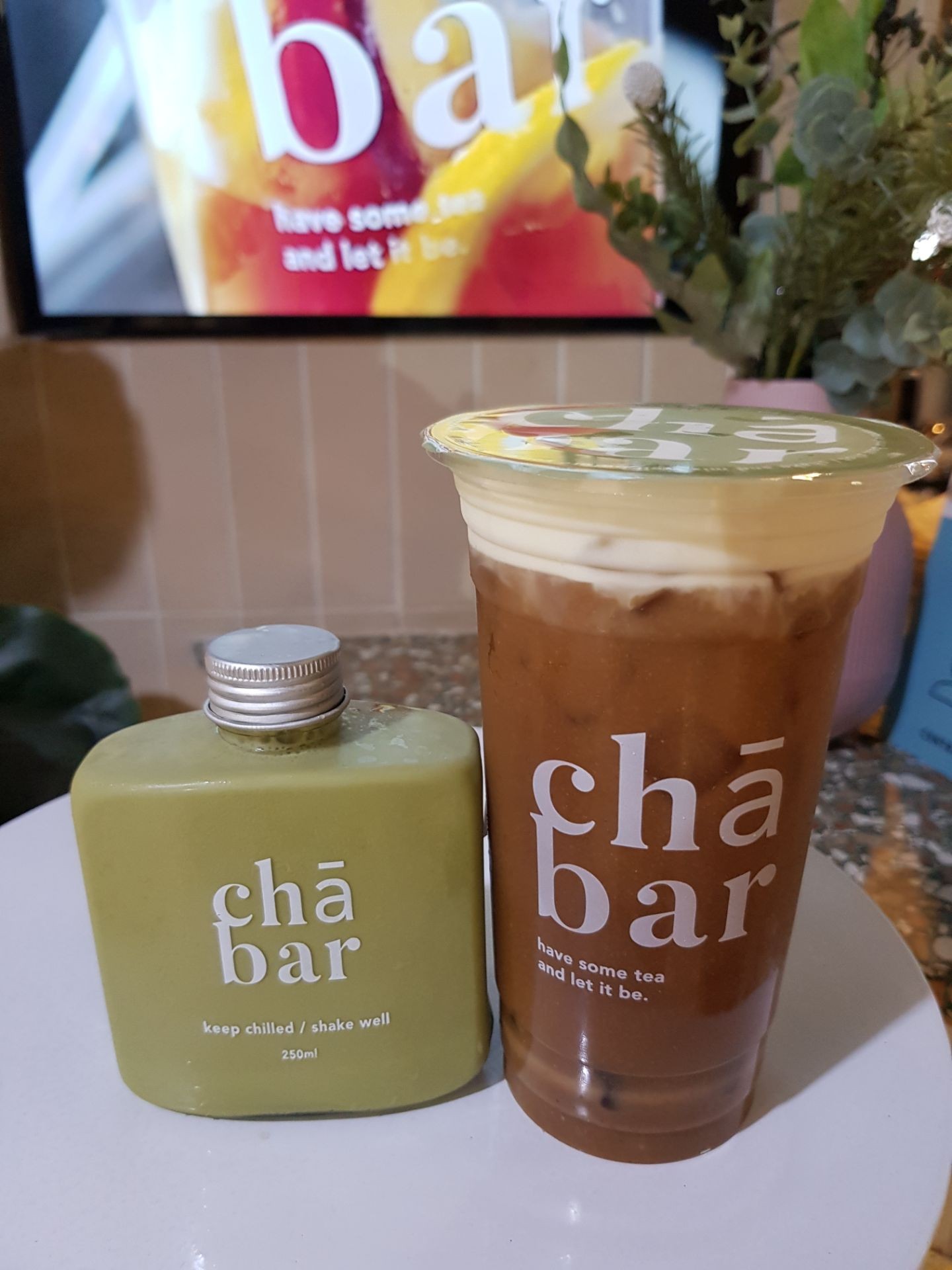 รีวิว CHA BAR BKK Central Ladprao - ใครชอบชารสเข้มๆ แท้ๆ หวานน้อย รัก ...