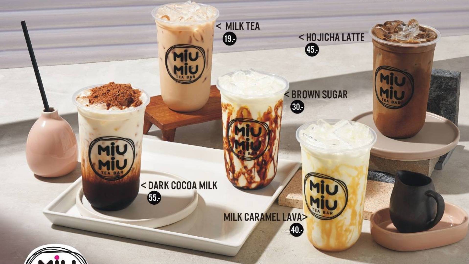 Miu Miu Tea Bar - สั่งอาหารเดลิเวอรี | Wongnai x LINE MAN
