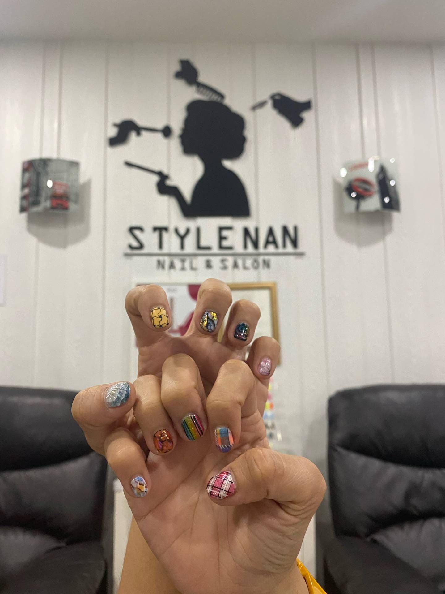 รีวิว ร้านทำเล็บทำผม Style nan Nail&salon Nail Style Nan ลาดพร้าว - คิว ...