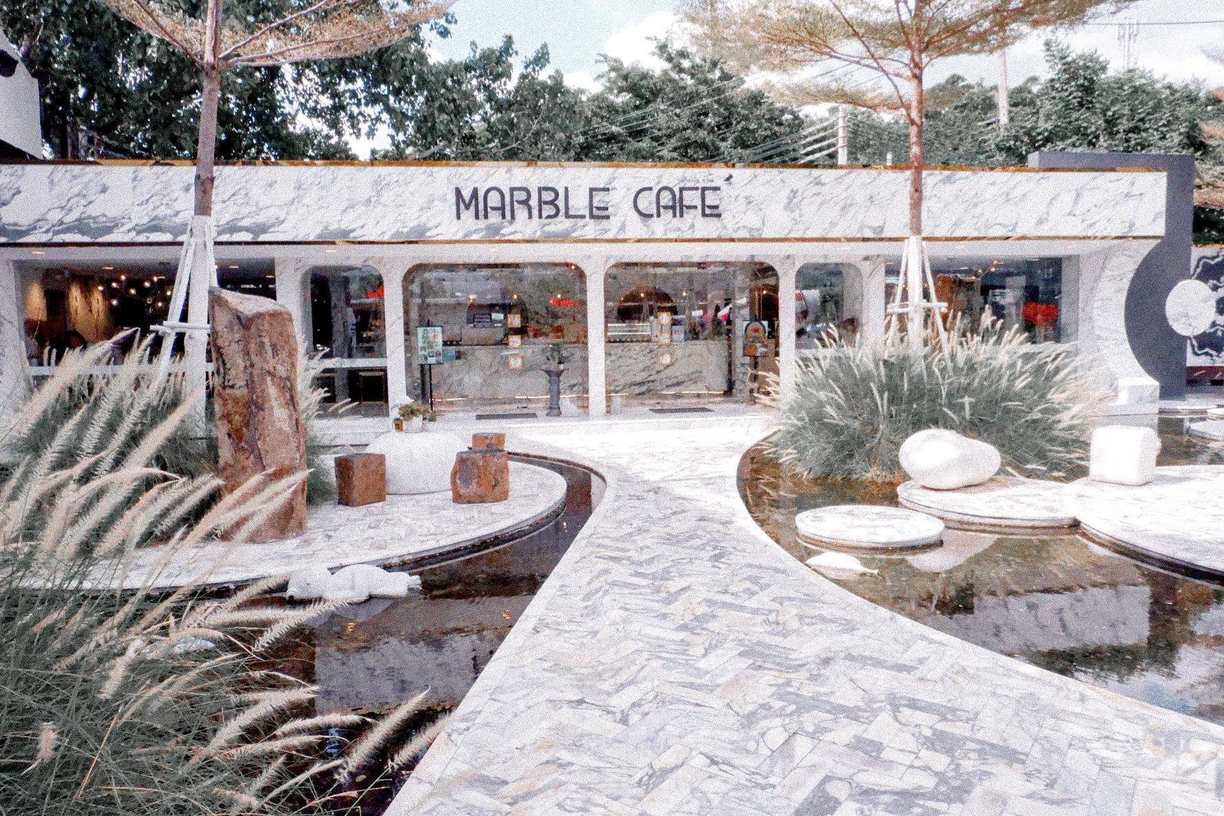 รีวิว มาร์เบิ้ลคาเฟ่ Marble Cafe - คาเฟ่หินอ่อน เครื่องดื่ม อาหาร เค้ก ...