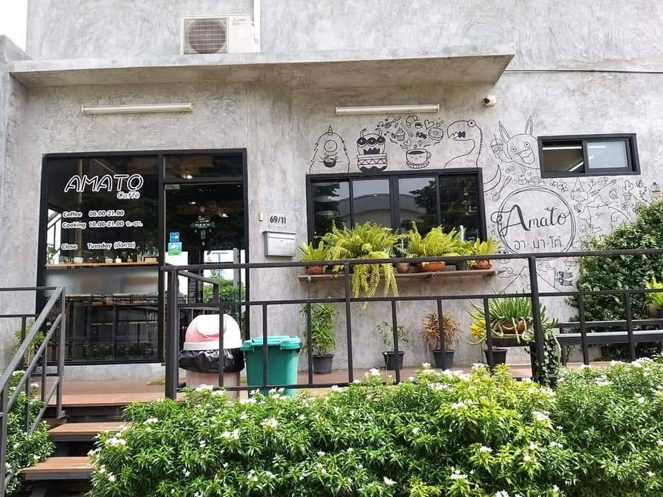 รีวิว Amato Caffe - เป็นทั้งร้านอาหาร คาเฟ่ ถึงจะเป็นร้านเล็กๆ แต่ ...