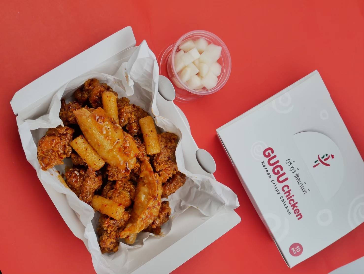 ลด 30% ไก่ทอดทุกรสชาติ 10 ชิ้น จากปกติ 209 บาท ลดเหลือ 147 บาท ร้าน GuGu Chicken Korean Crispy ...