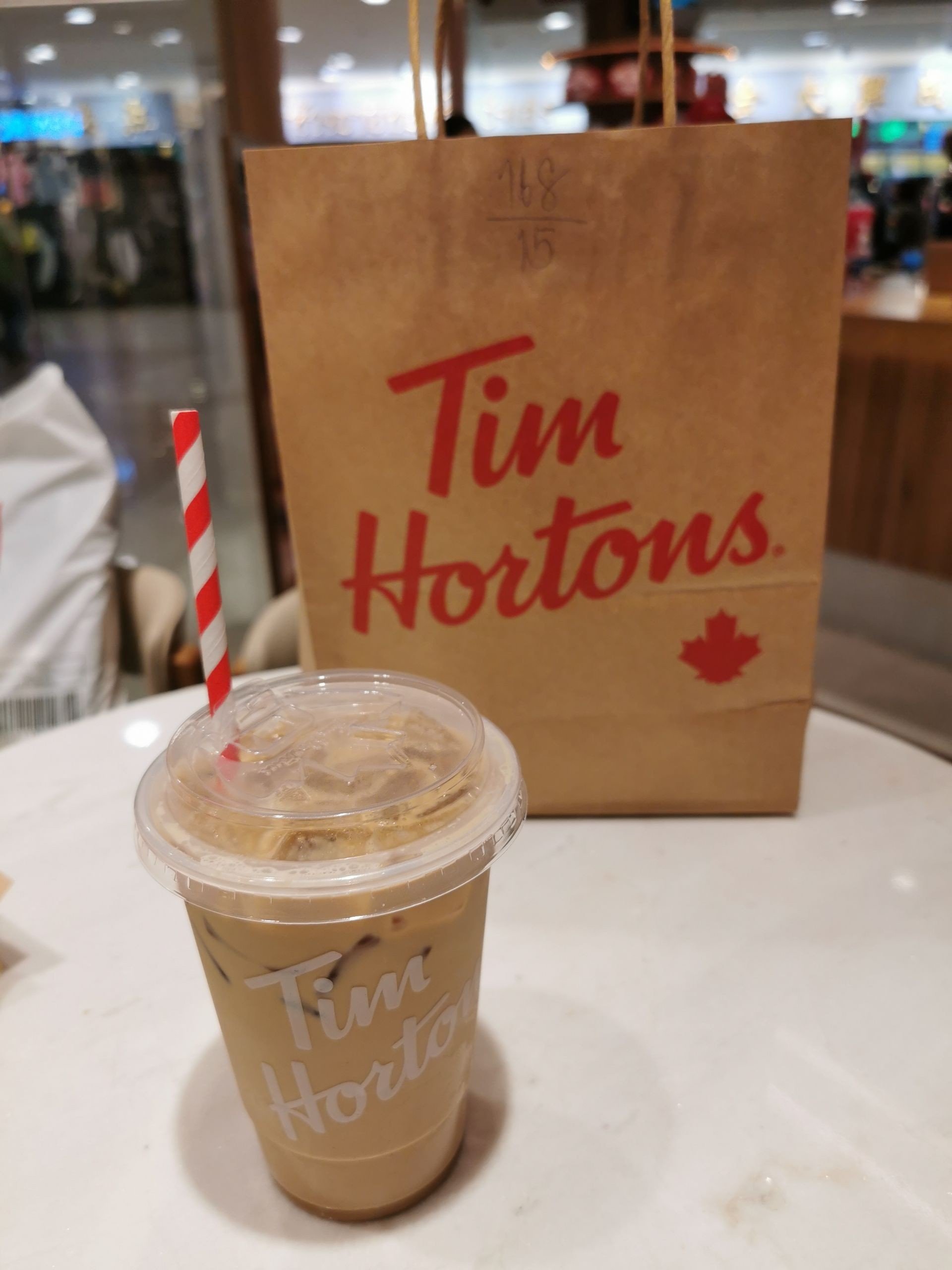 รีวิว Tim Hortons Seacon Square srinakarin - ร้านกาแฟสัญชาติ แคนาดา