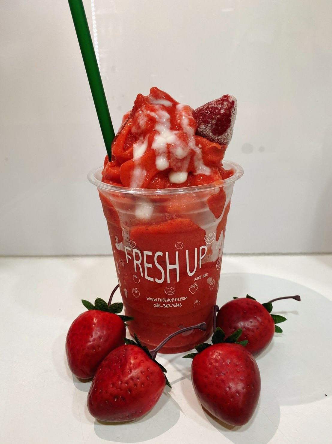 Fresh up juice bar สาขา บ้านแอนด์บียอนด์ ราชพฤกษ์ - สั่งอาหารเดลิเวอรี ...