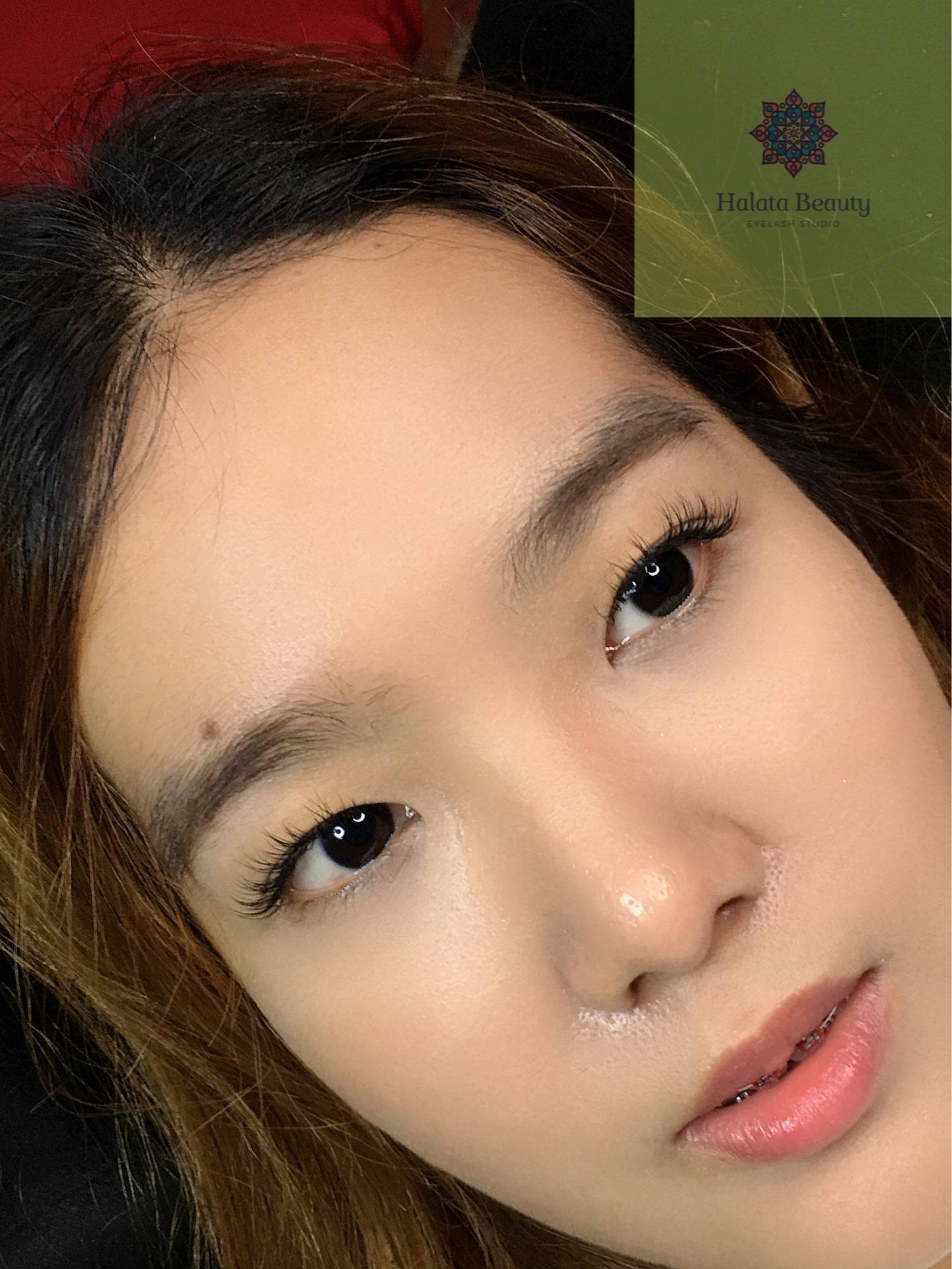 รูป ต่อขนตาสมุทรปราการHalata Beauty ซอยมังกร