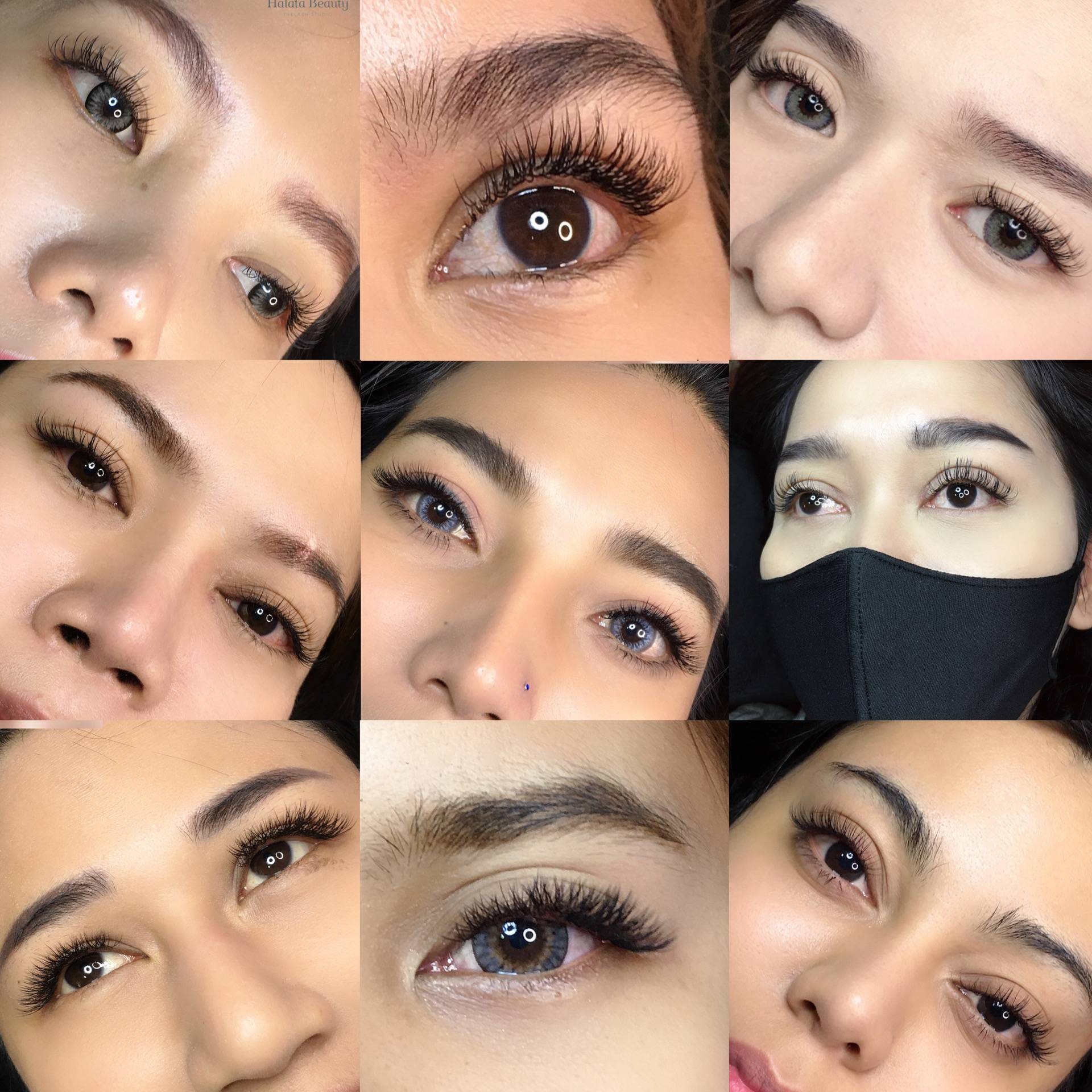 รูป ต่อขนตาสมุทรปราการHalata Beauty ซอยมังกร