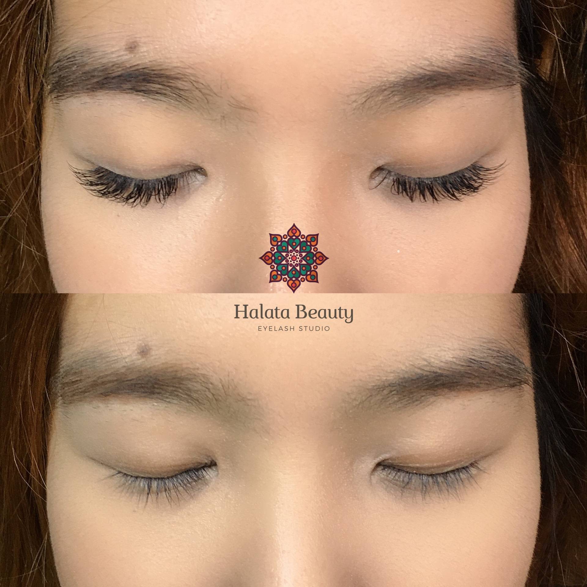 รูป ต่อขนตาสมุทรปราการHalata Beauty ซอยมังกร