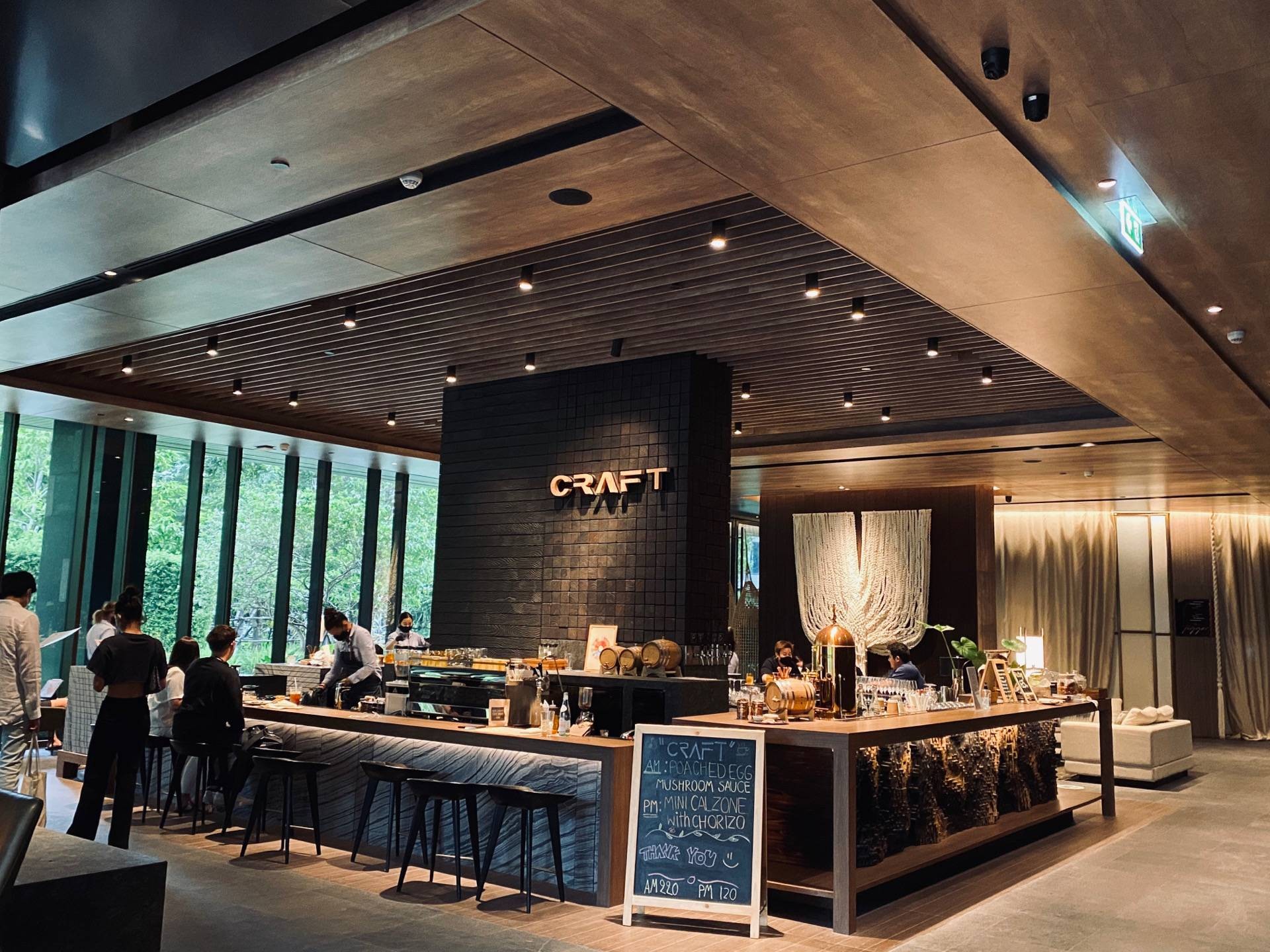 รีวิว CRAFT - Craft 咖啡厅（在酒店大堂）