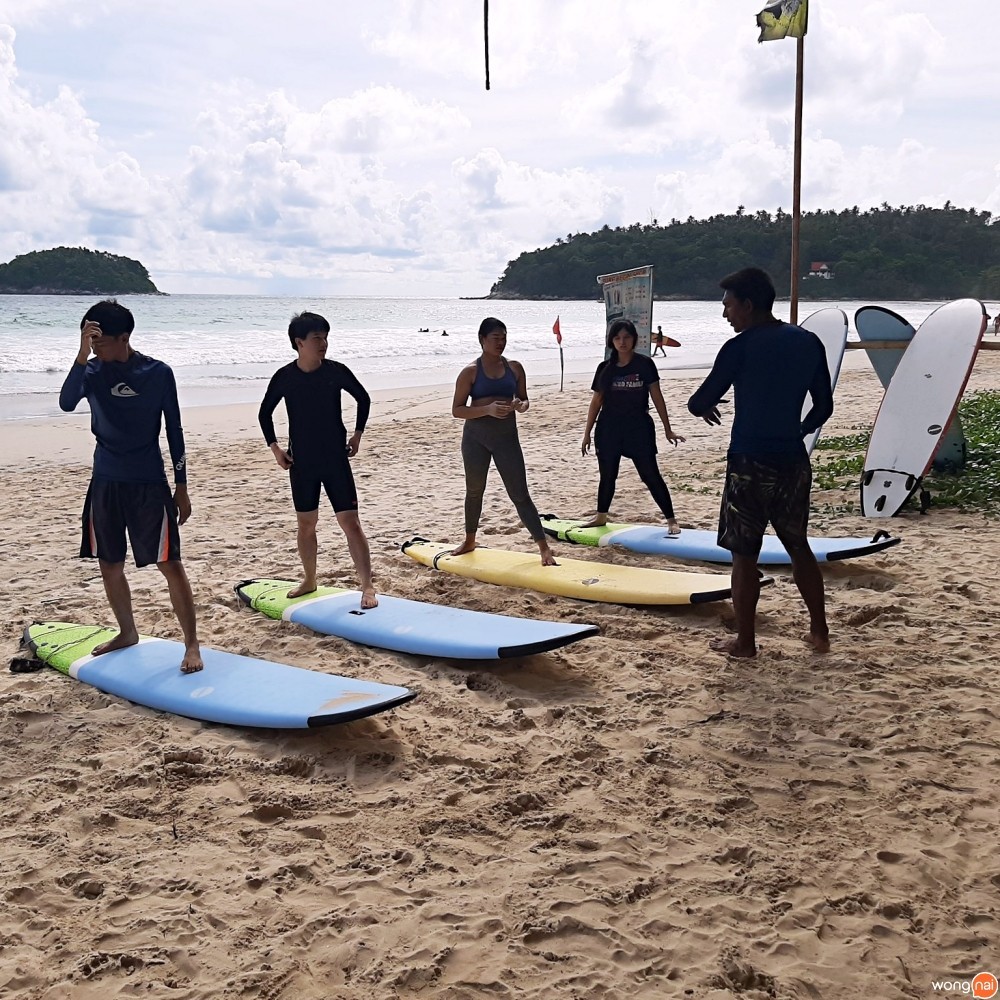 5 จุดเรียน Surf หาดกะตะ ภูเก็ต เรียนวันเดียวโต้คลื่นได้เลย!