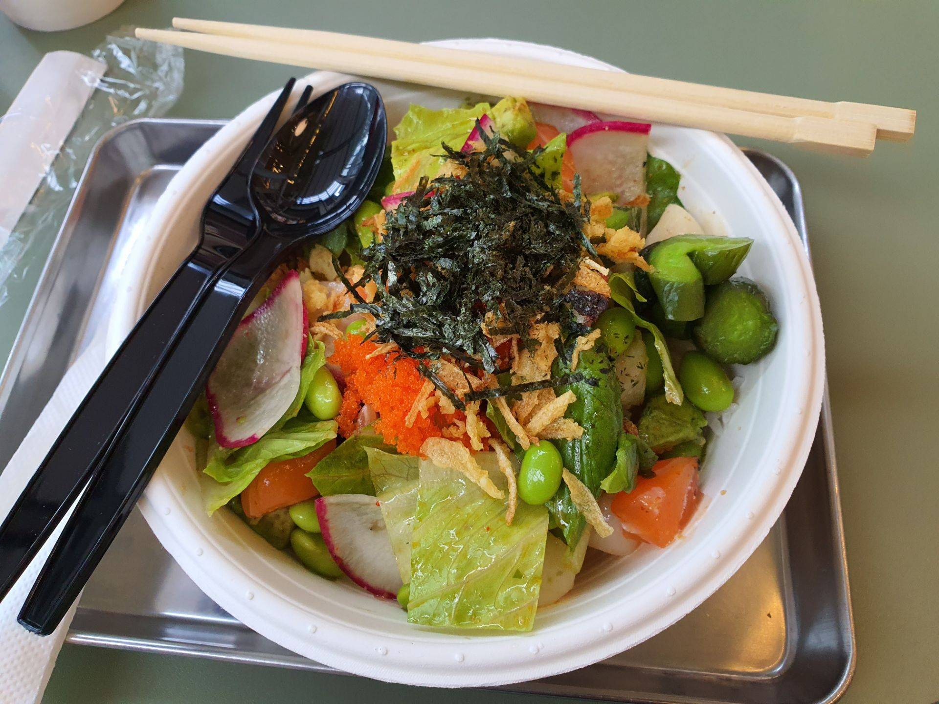 รีวิว Poke Me centralwOrld - poké bowl อร่อย สดชื่น มีตัวเลือกหลากหลาย