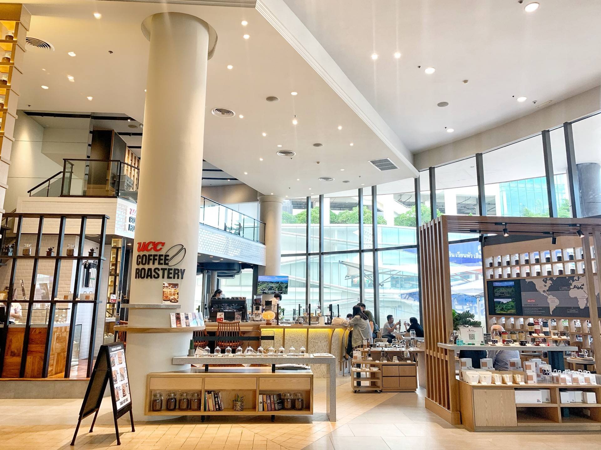 รีวิว UCC Coffee Roastery Gateway Ekamai - Flagship แห่งแรกกาแฟสาย ...