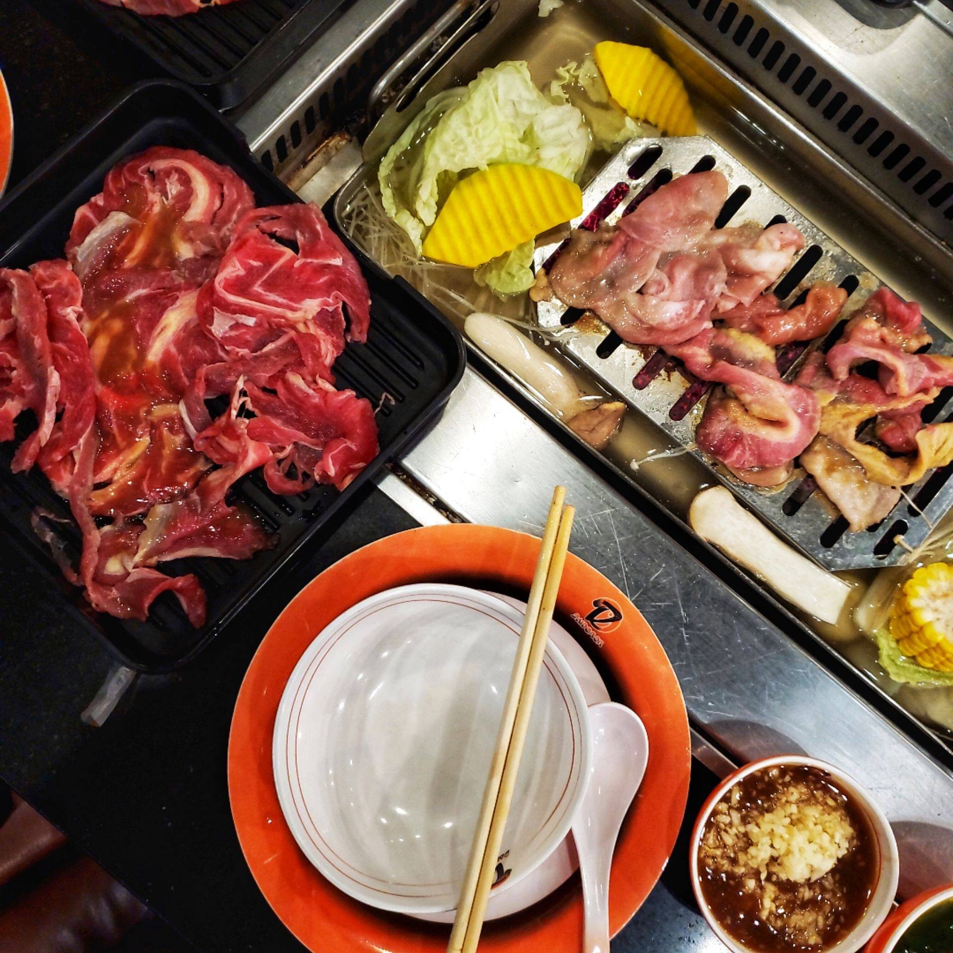 เนื้อสไลด์ ร้าน Daidomon Korean Grill ฟิวเจอร์พาร์ค รังสิต - Wongnai