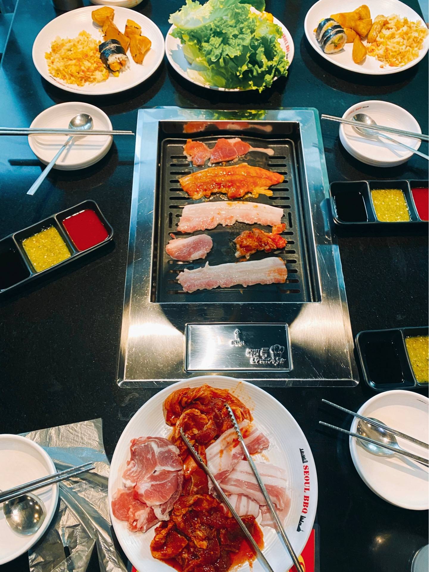 รีวิว Seoul BBQ ( Asok อโศก) - 韩式自助烤肉 299泰铢