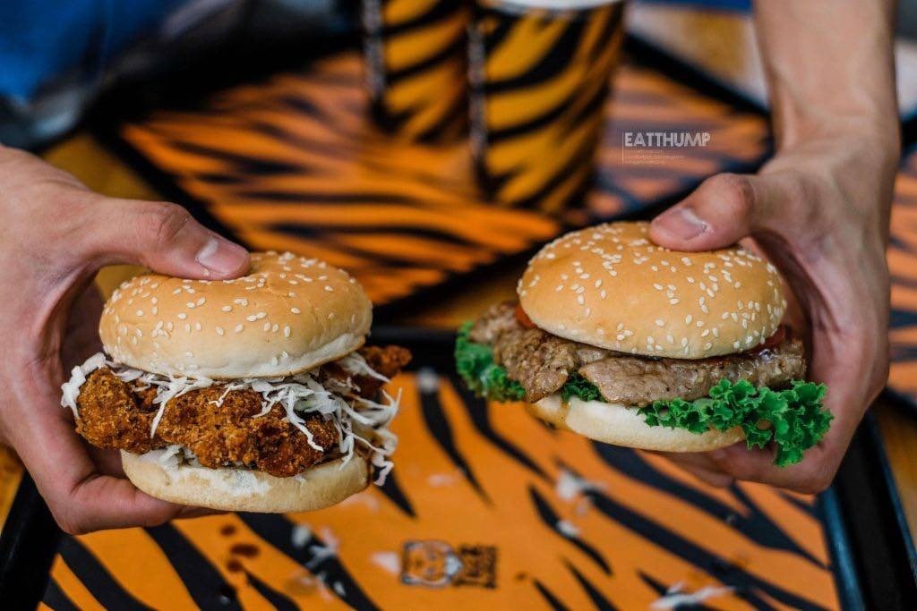 รีวิว Tiger Burger Safari World - เบอร์เกอร์พี่เสือ รสชาติพอกินได้ ...