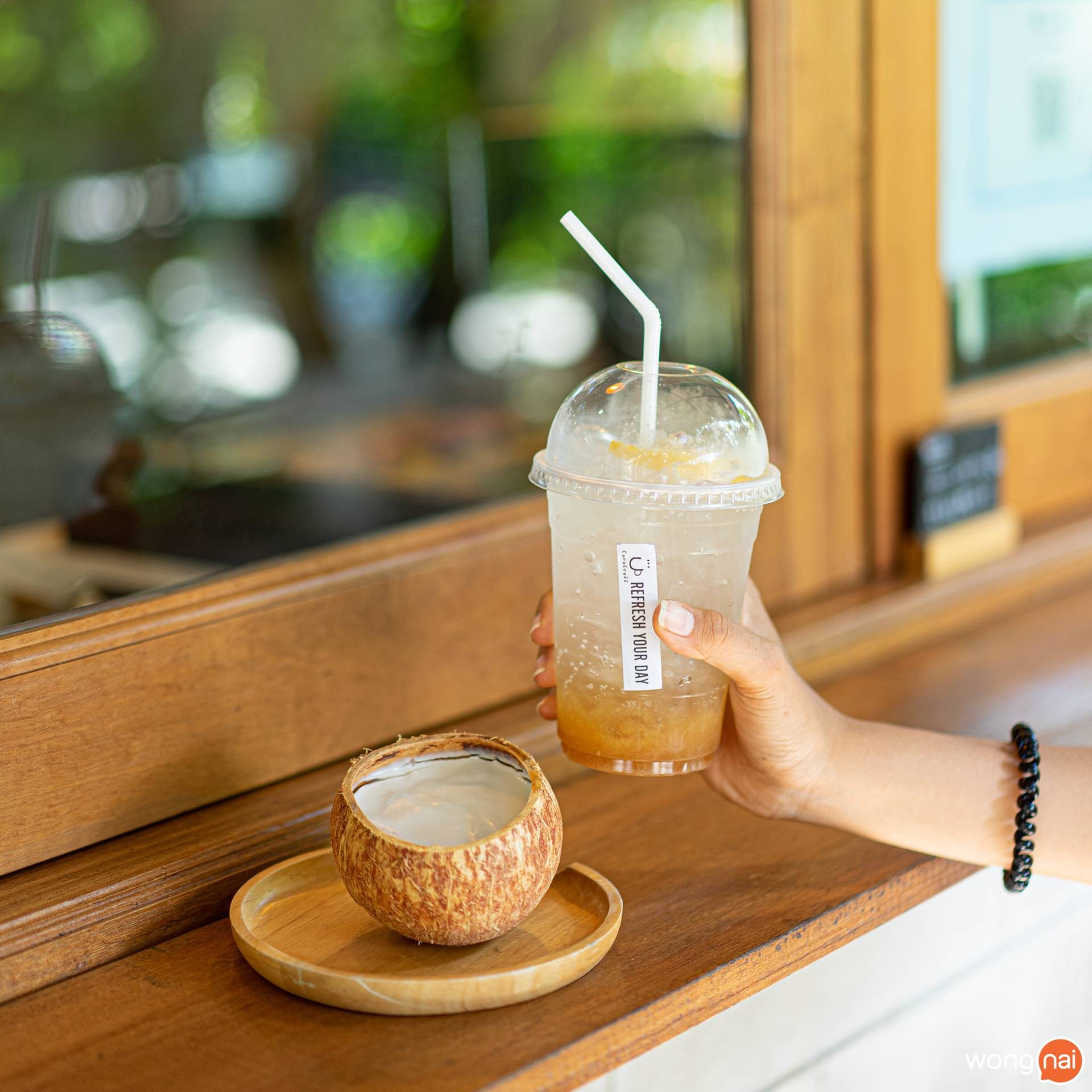 รีวิว Coco&coff - คาเฟ่เพชรบุรีบรรยากาศดีกลางสวนมะพร้าว