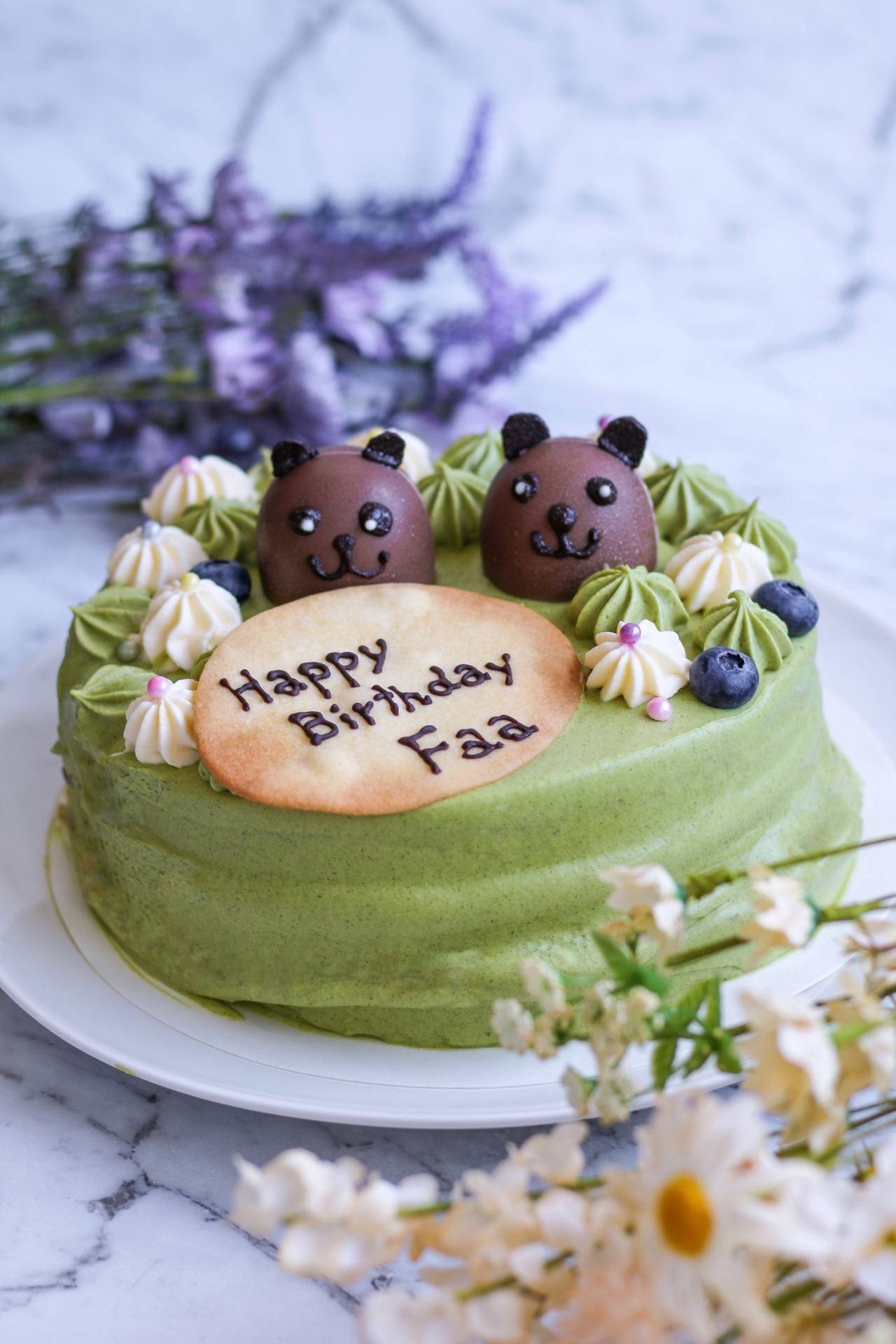 รีวิว Cake by Ayaka - ONE OF THE BEST MATCHA CAKES EVER 😍🍵💚🍰🎂