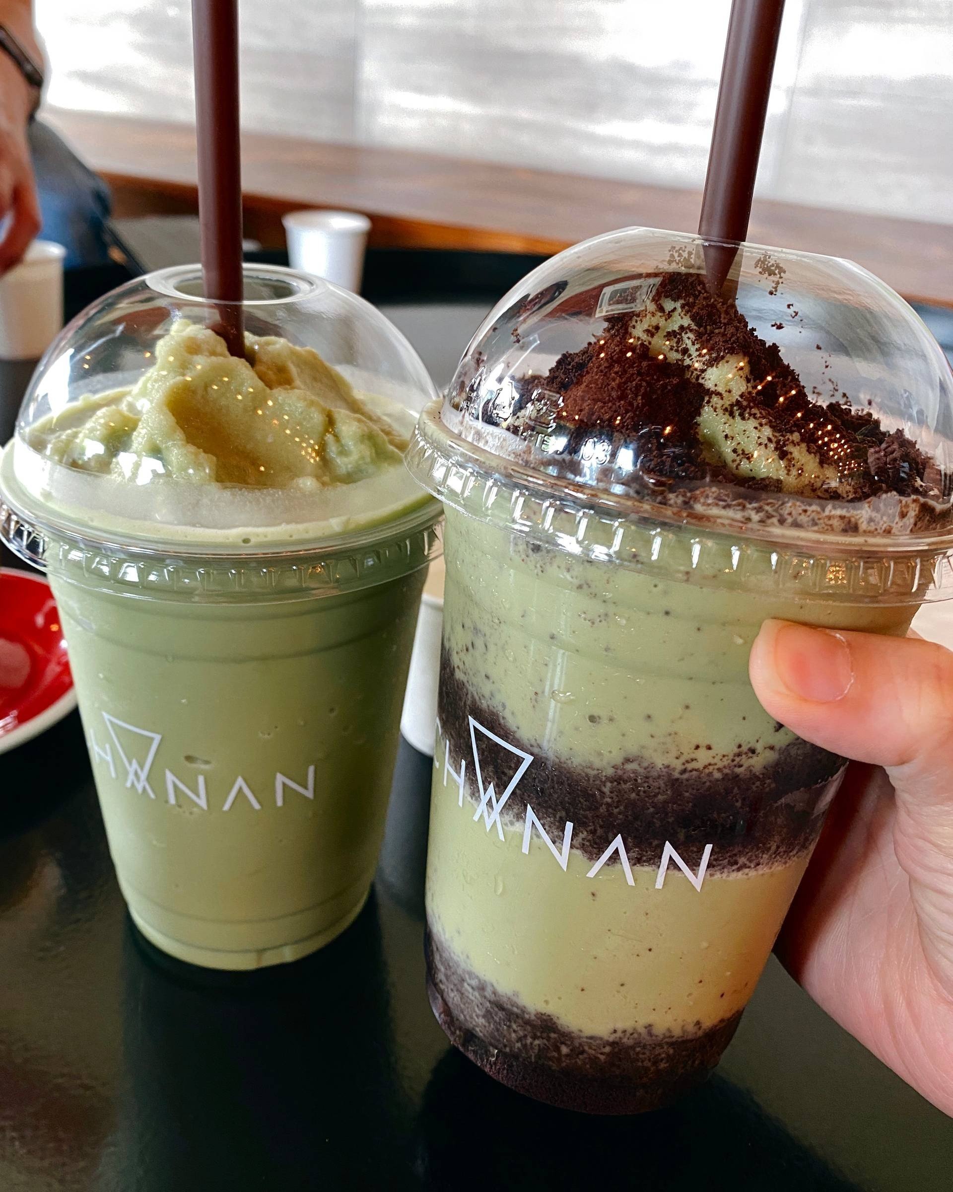 รีวิว Chanan Coffee - Matcha Earth ชาเขียวปั่นอร่อย ร้านบรรยากาศดี