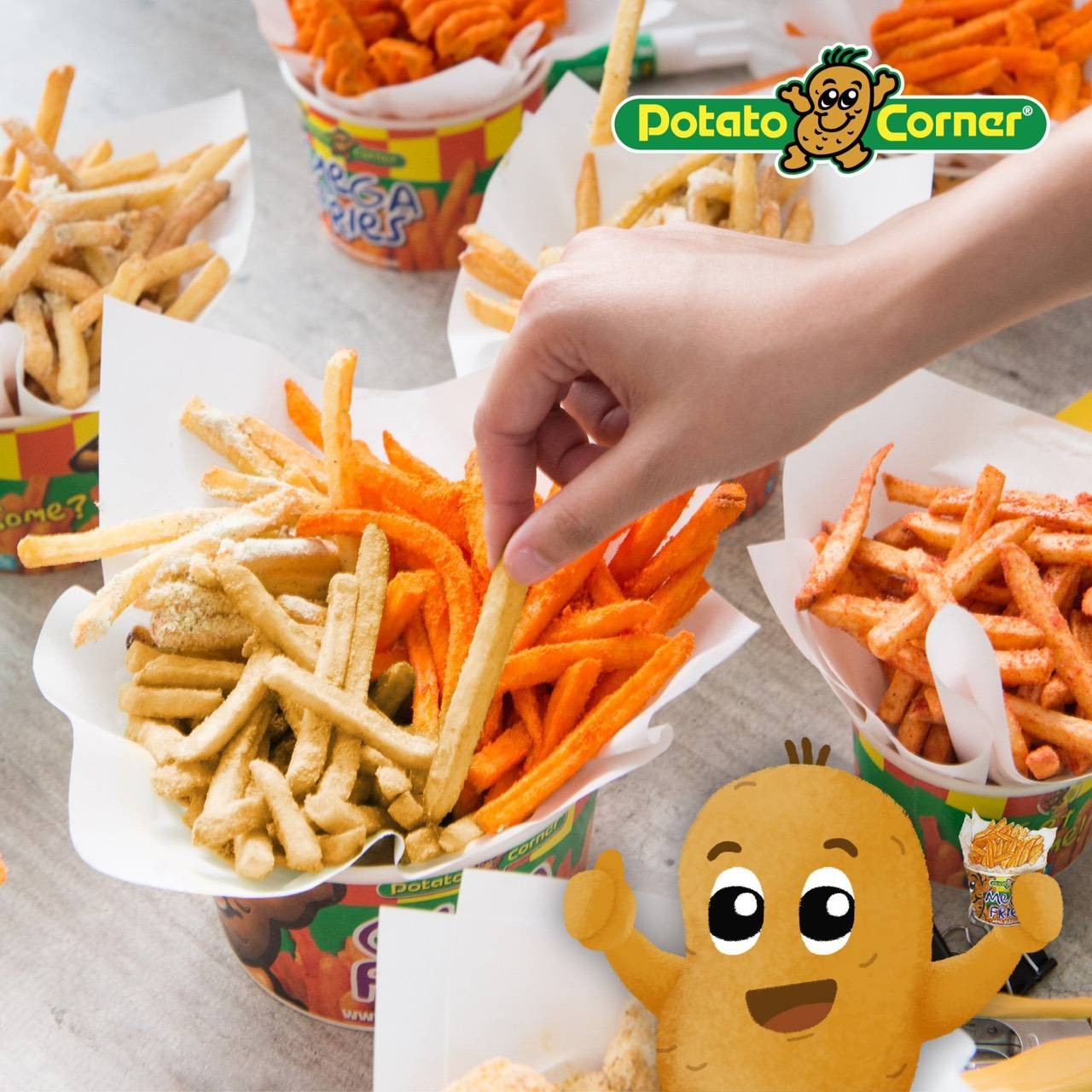 รีวิว Potato Corner เซ็นทรัลพลาซา เวสต์เกต